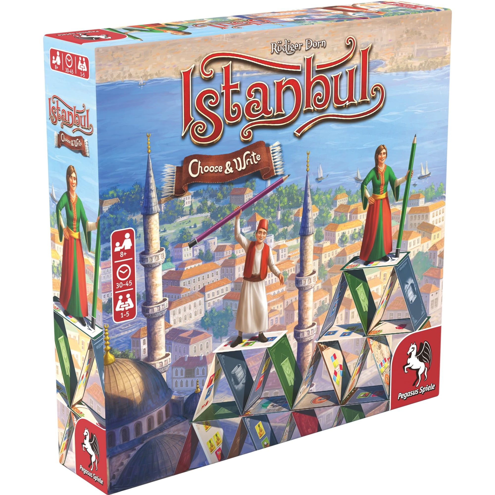 Istanbul: Choose & Write - Resource Trading Game - Game for Family Game ...