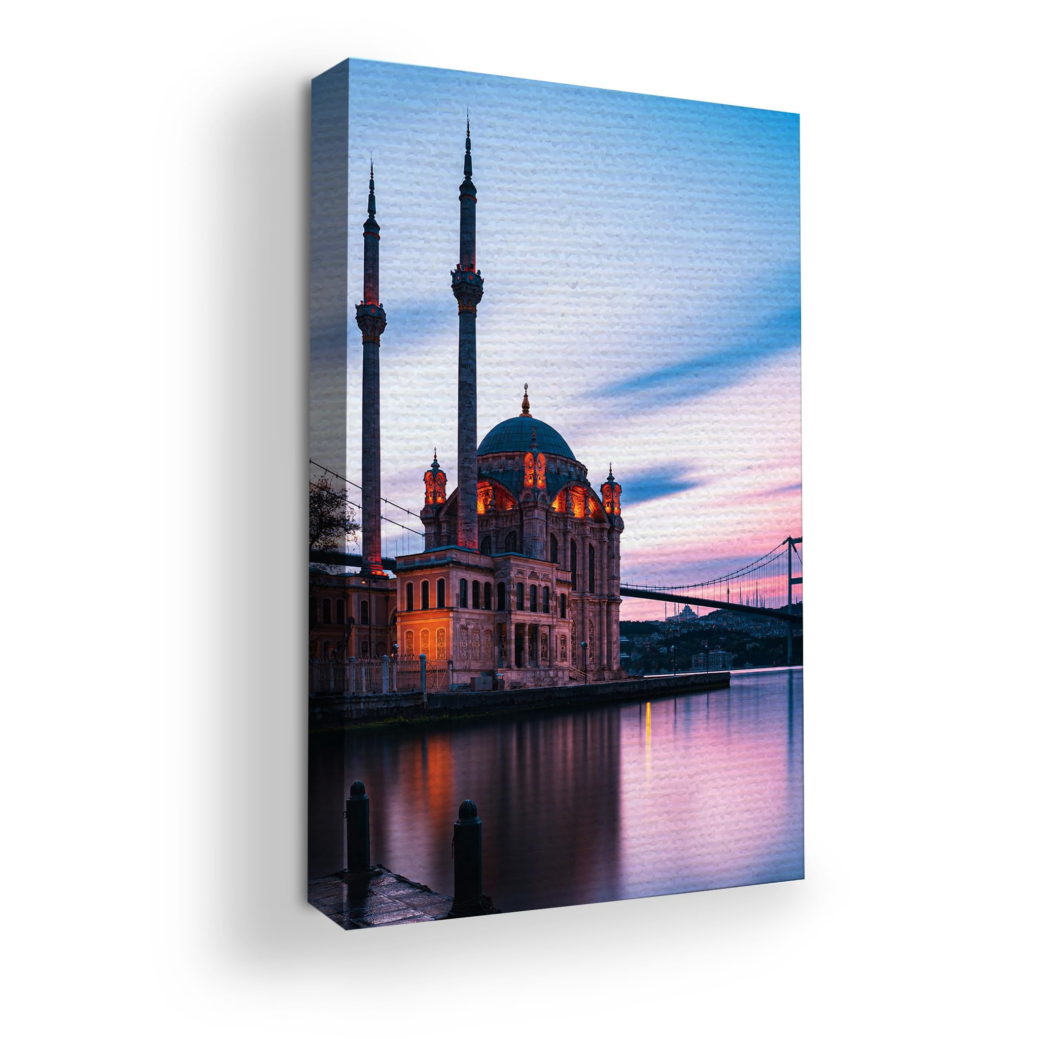 Istanbul City Canvas Wall Art by Mavis Print- 16x20 inches City Wall ...