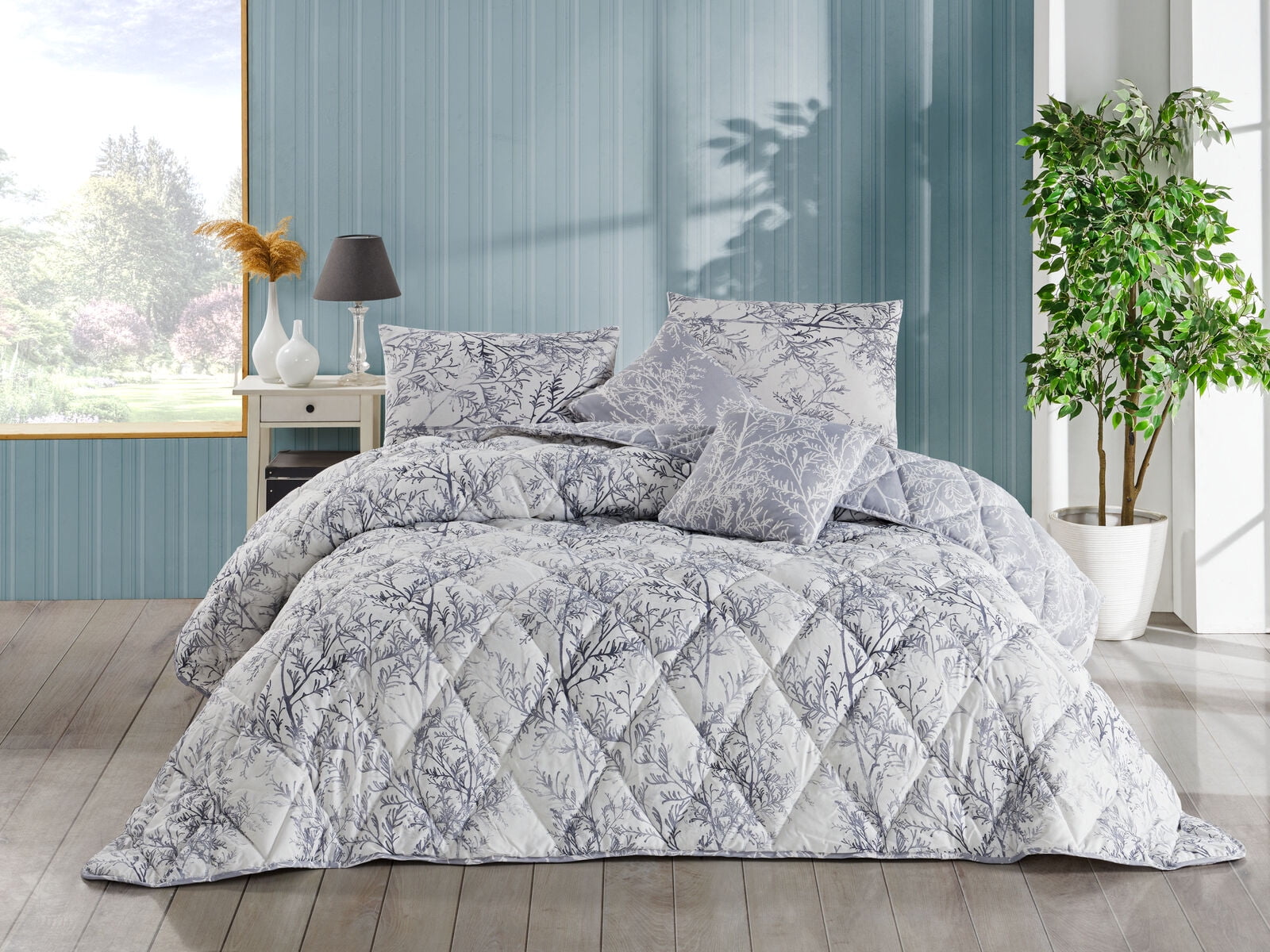 Istanbul Collection Handmade Comforter Set + Sheet Set - 9 Piece Set ...