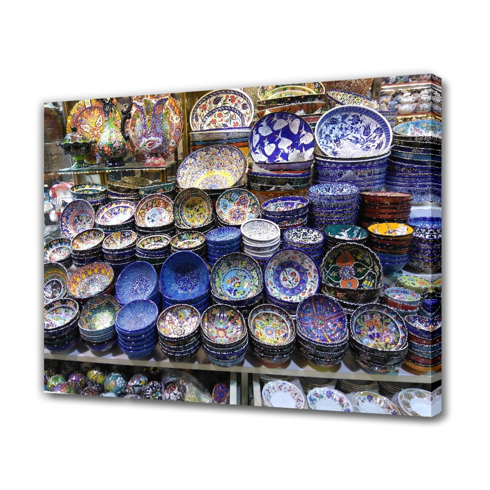 Istanbul Grand Bazaar Turkish Canvas Poster Bedroom Decor Sports ...