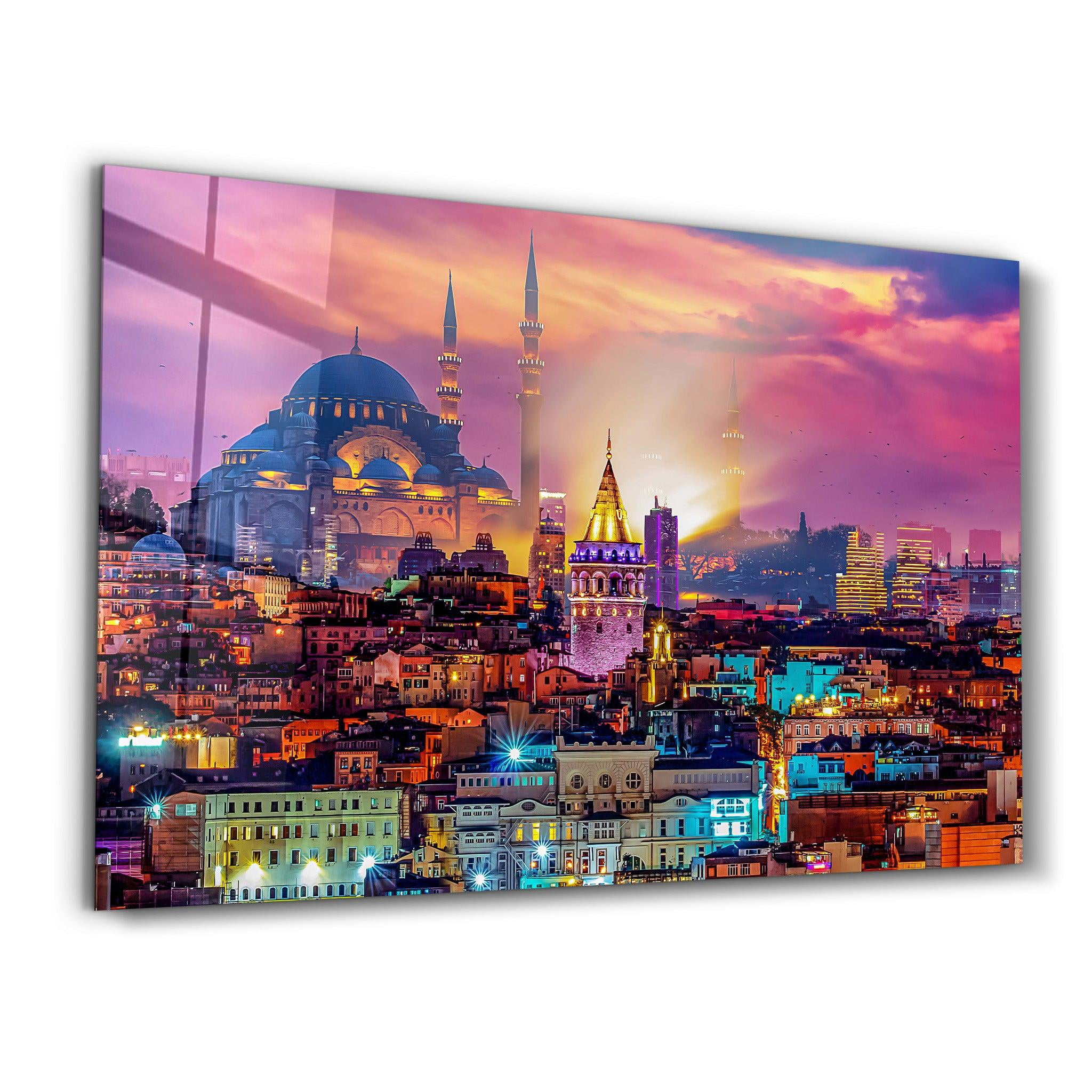 Istanbul - Turkey | Glass Wall Art - Walmart.com