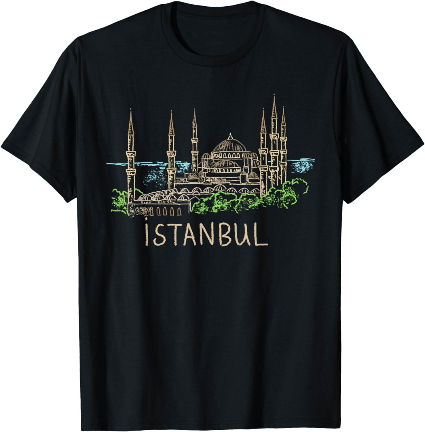 Istanbul city T-shirt Tee Shirt Tshirt T Shirt - Walmart.com
