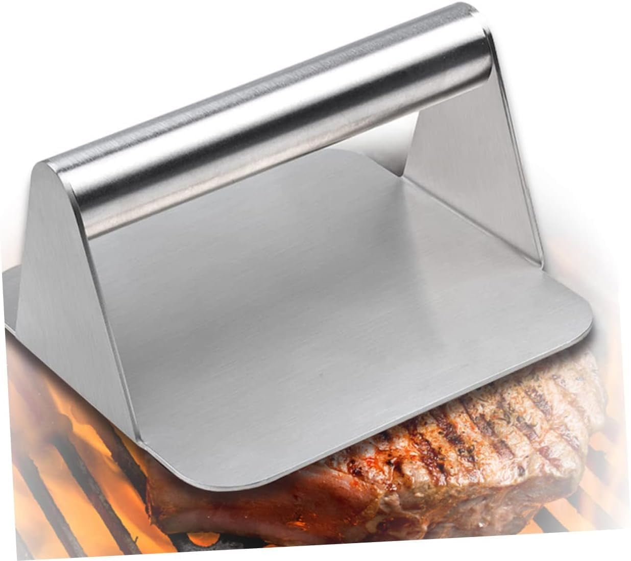 Istara Burger Press with Handle Heavy Duty Smooth Burger Smasher ...