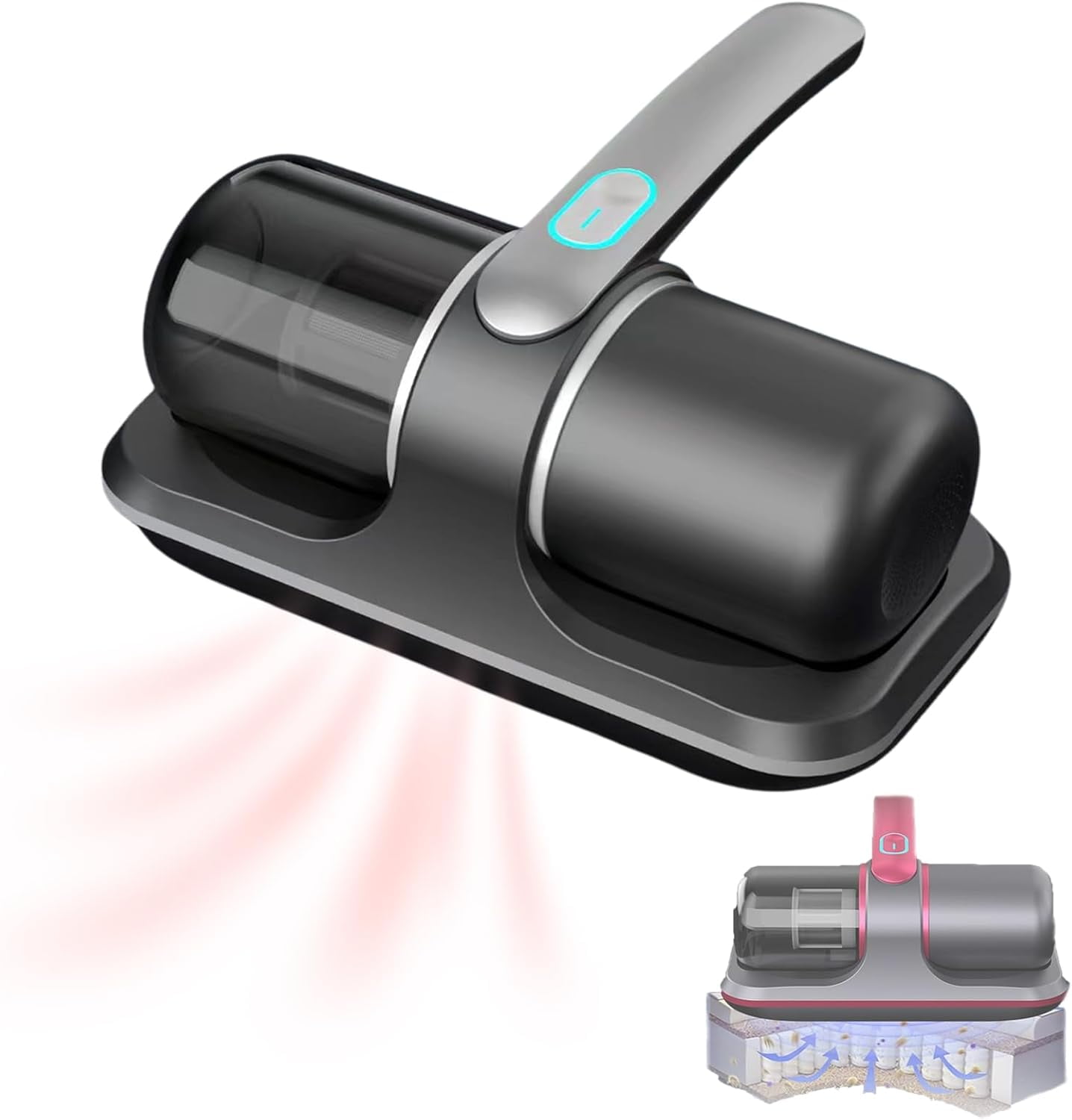 Isterilize Handheld Vacuum, Sleepvac UV Handheld Vacuum by Isterilize, Deep Mattress Cleaner ...