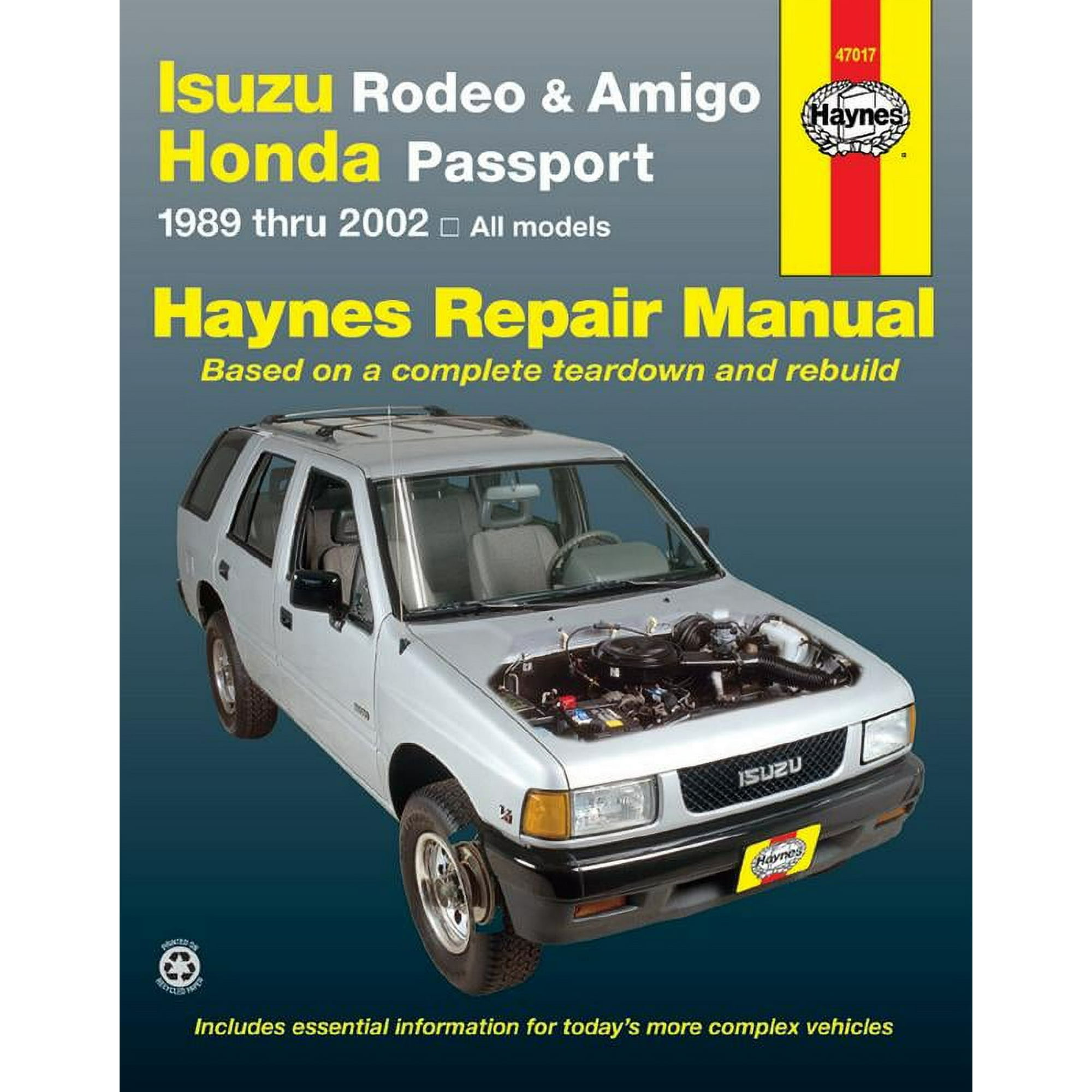 2000 Isuzu Rodeo Engine Diagram