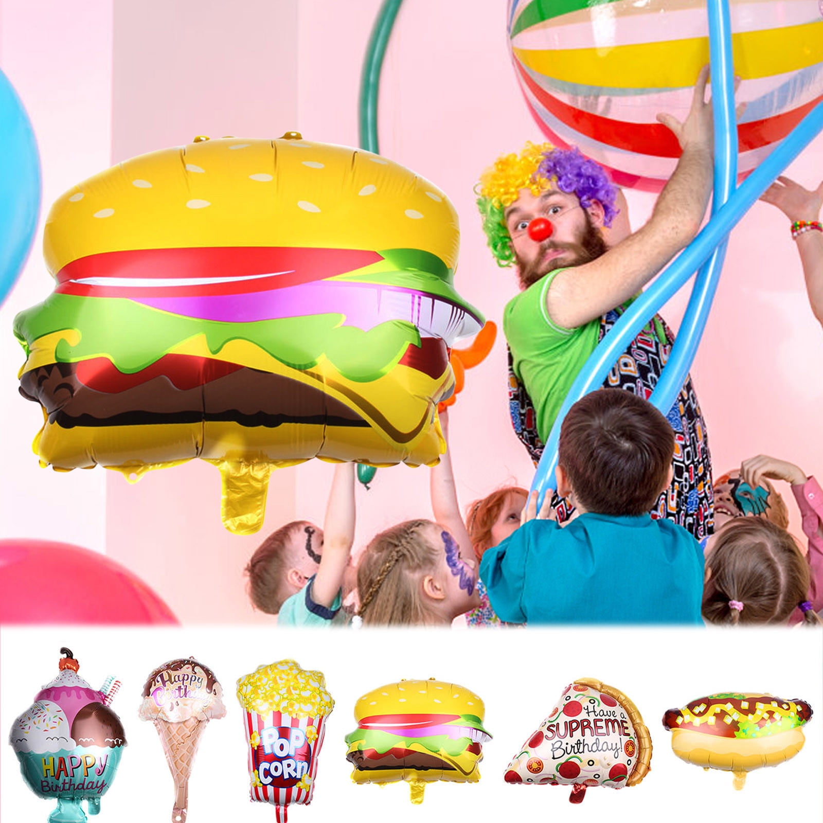 Isvgxsz 2024 Clearance 5Pc Pizza Hot Dog Popcorn Ice Cream Burger ...