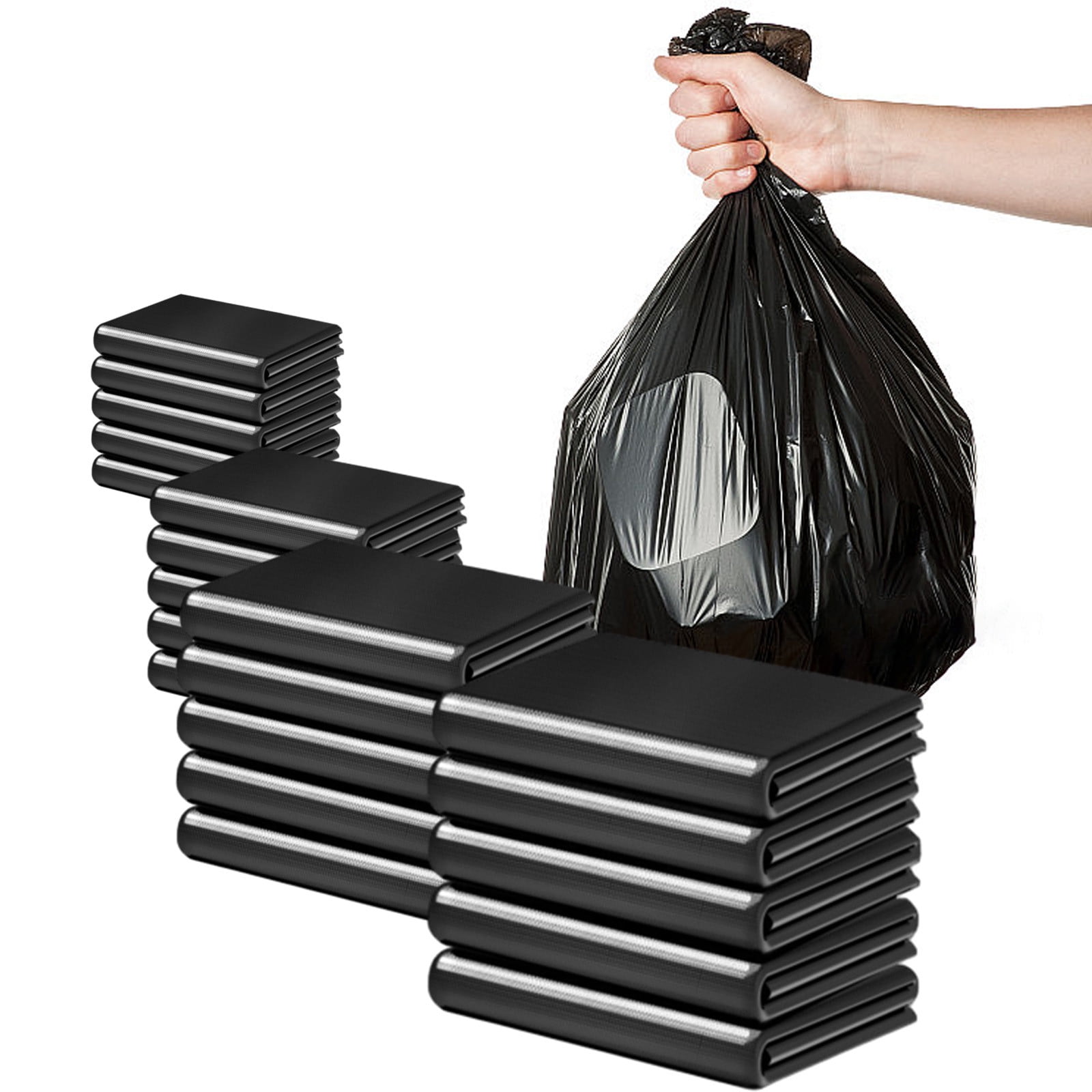 Isvgxsz 2024 Clearance Extra Large Garbage Bag Heavy-Duty 50 Bags 50-60 ...