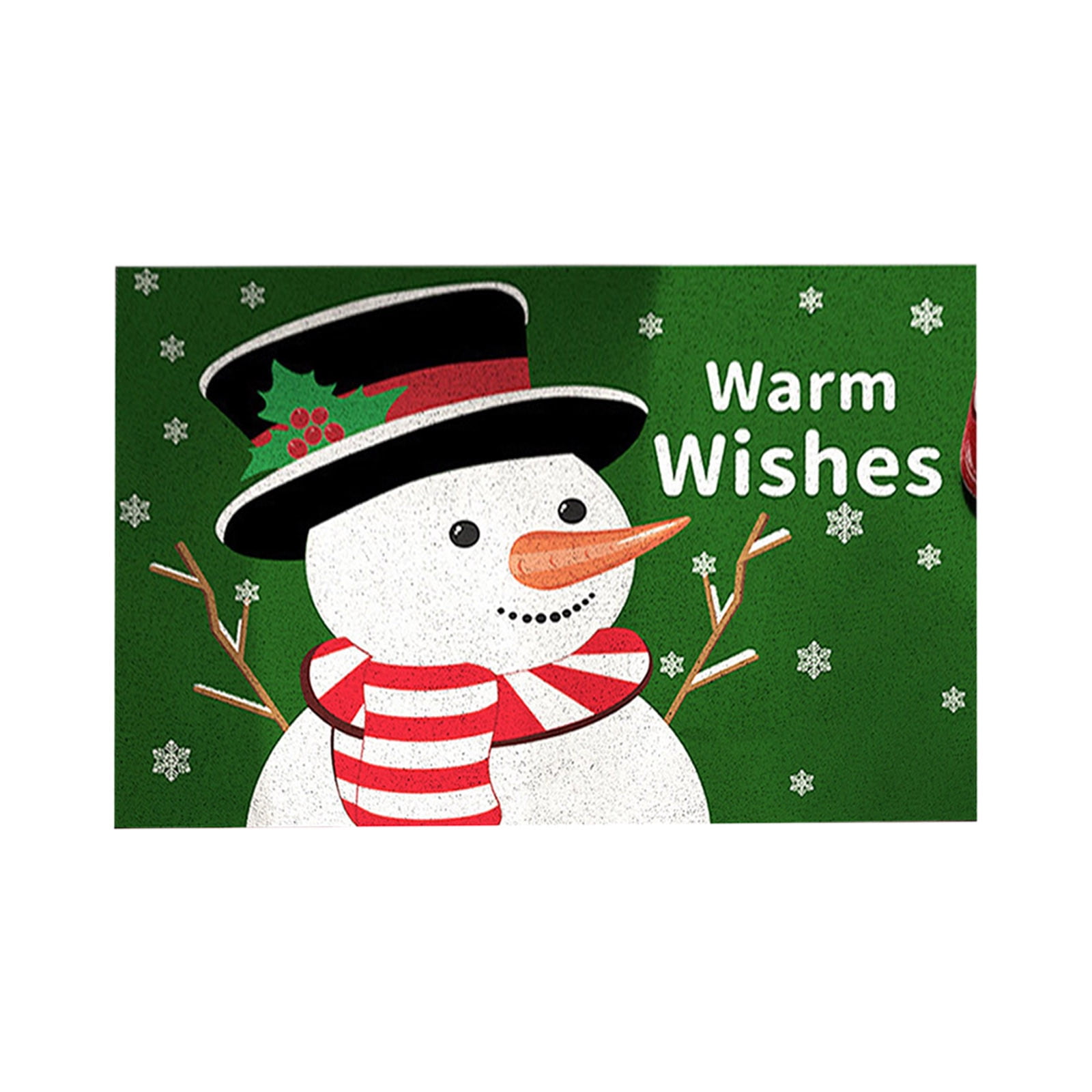 Isvgxsz 2024 New Clearance Christmas Decorations Cartoons Christmas Crystal Velvet Floor Mat ...