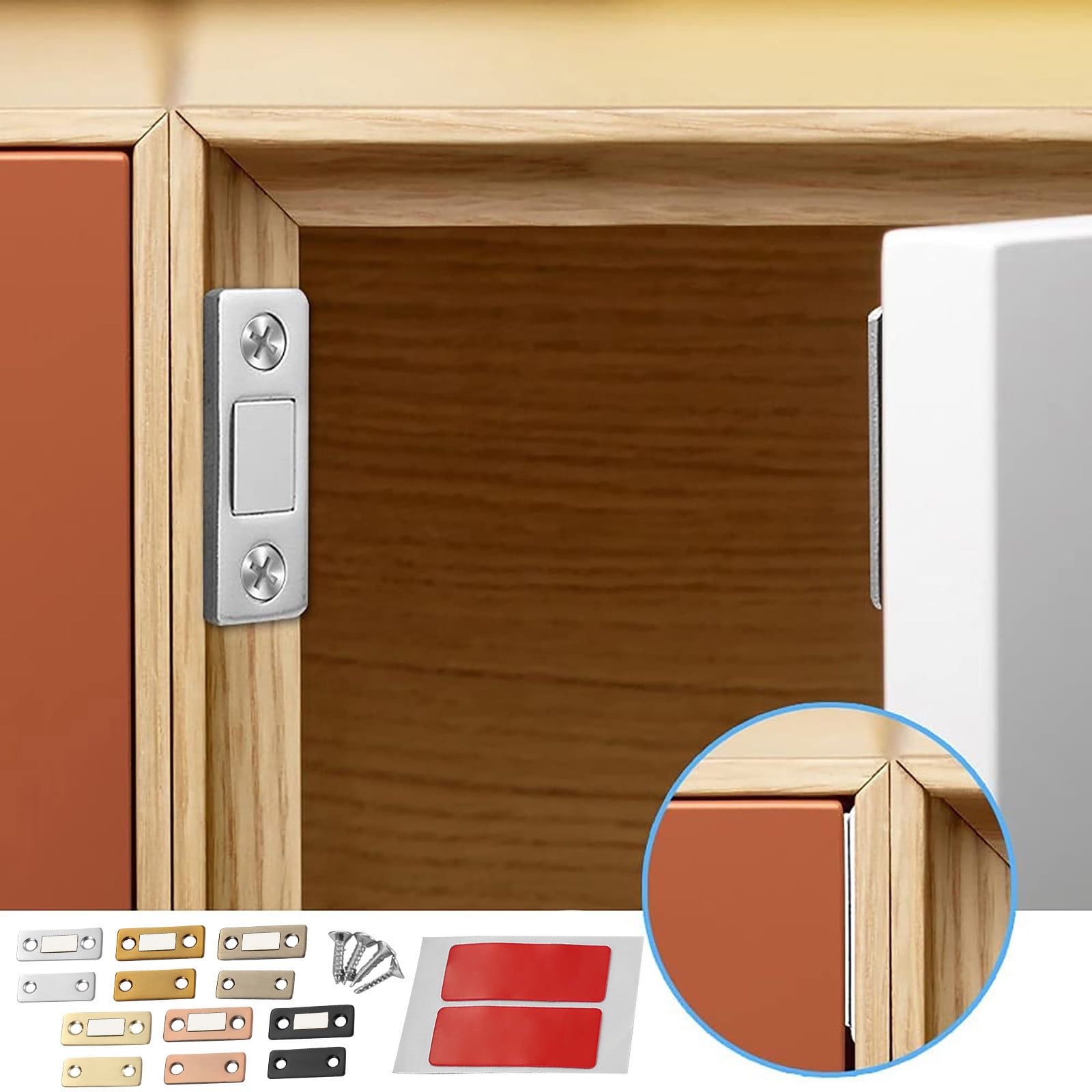 Isvgxsz 2024 New Home Decor Magnetic Sliding Door Wardrobe Door ...