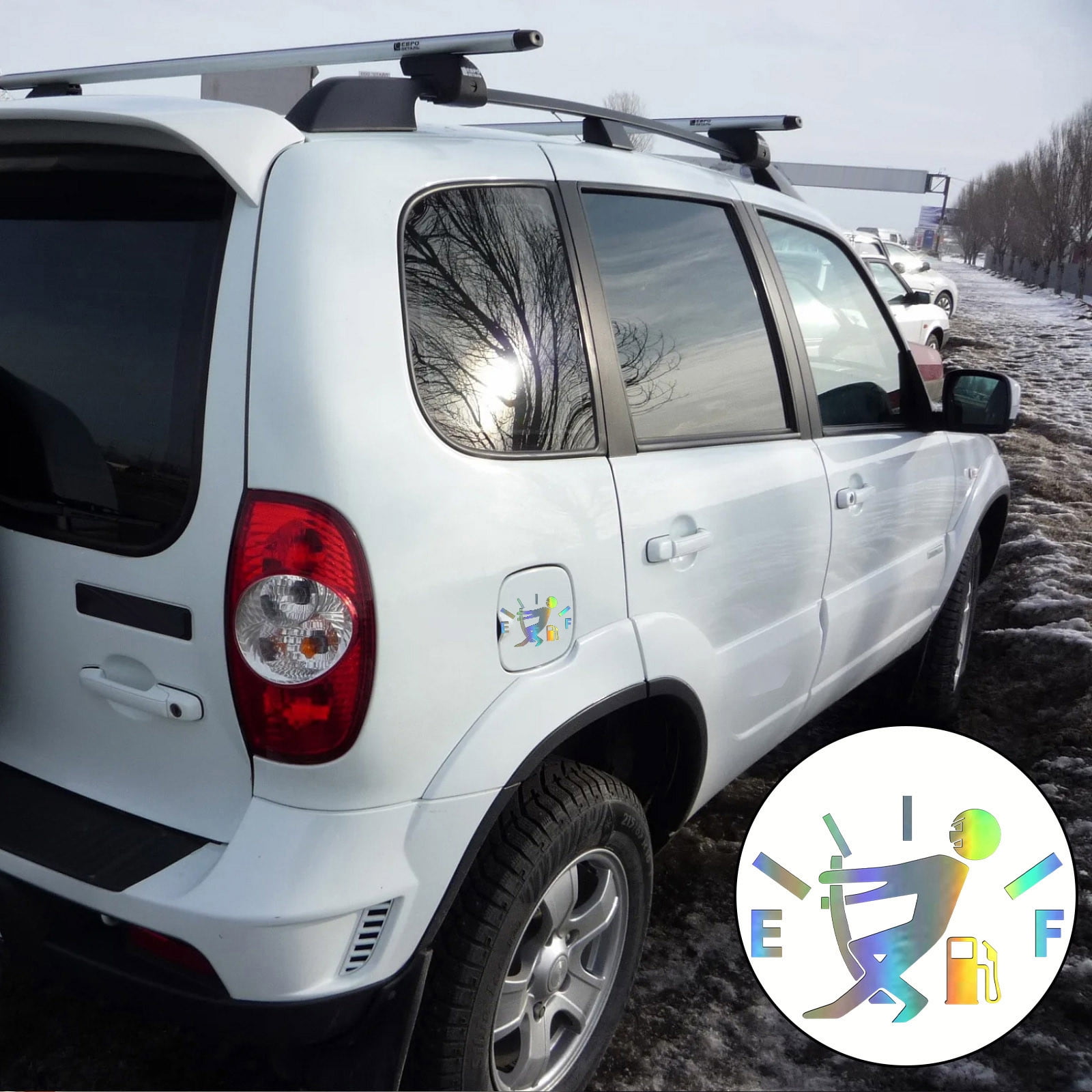 Isvgxsz 2024 New Clearance Home Funny Car Tank Cap Stickers for Most ...