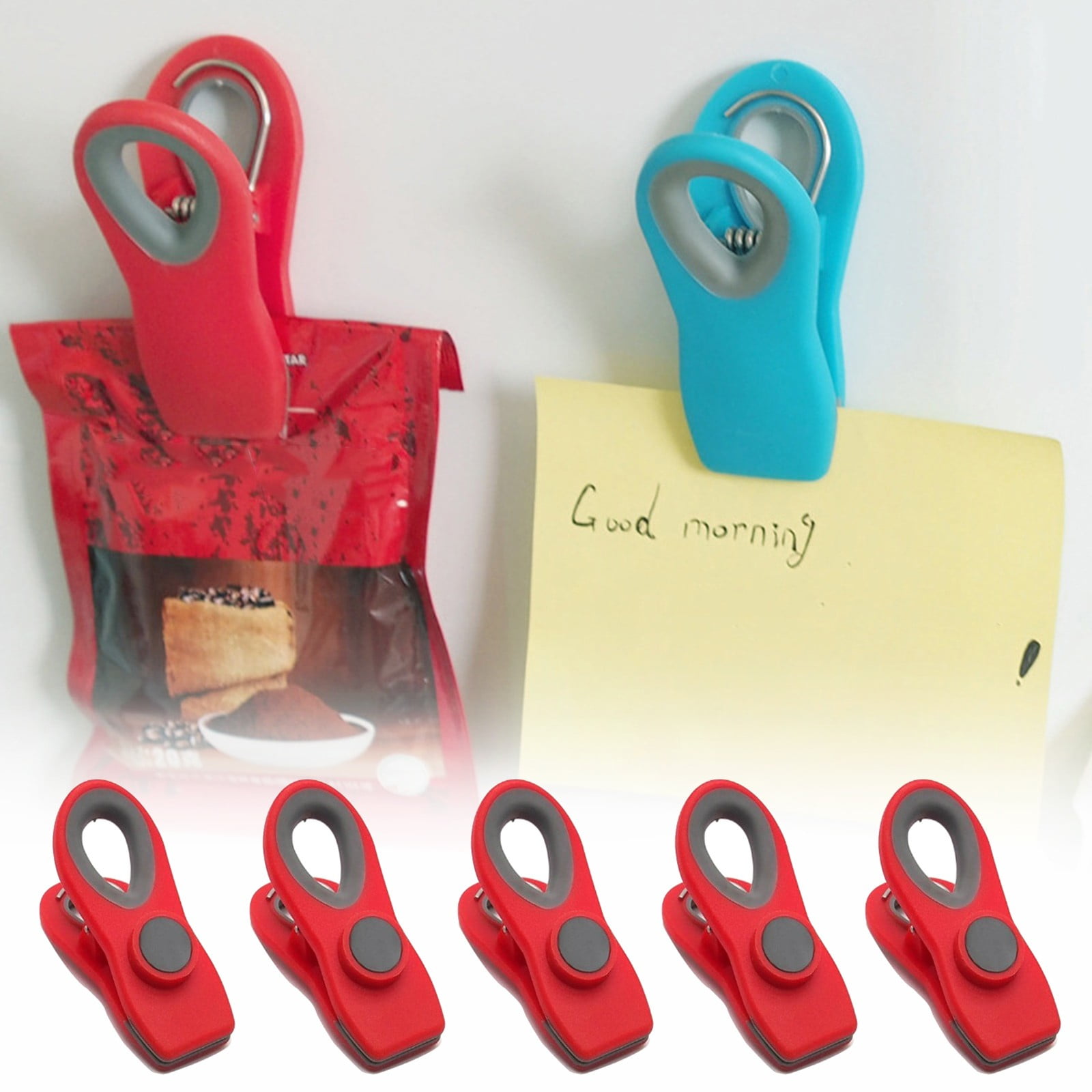 Isvgxsz 2024 New Clearance Summer Home Trend 5Pcs Chip Bag Clips ...