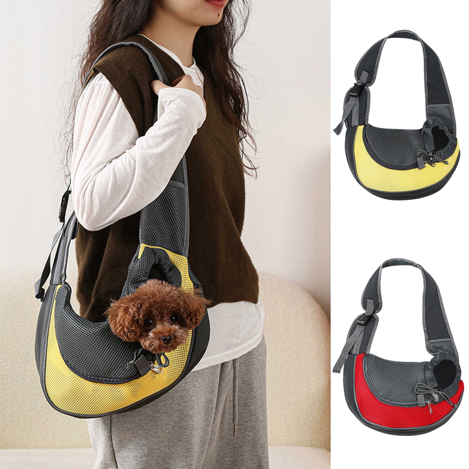 Isvgxsz 2024 New Clearance Tiny Home Small Pet Dog Sling Carrier ...