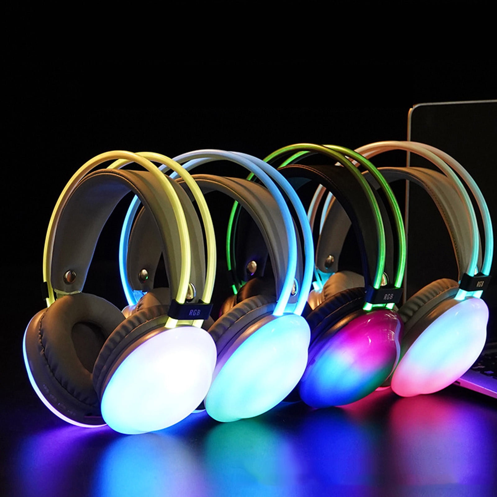 Isvgxsz New Bluetooth Headphones Over-Ear Wireless Headphones Stereo ...