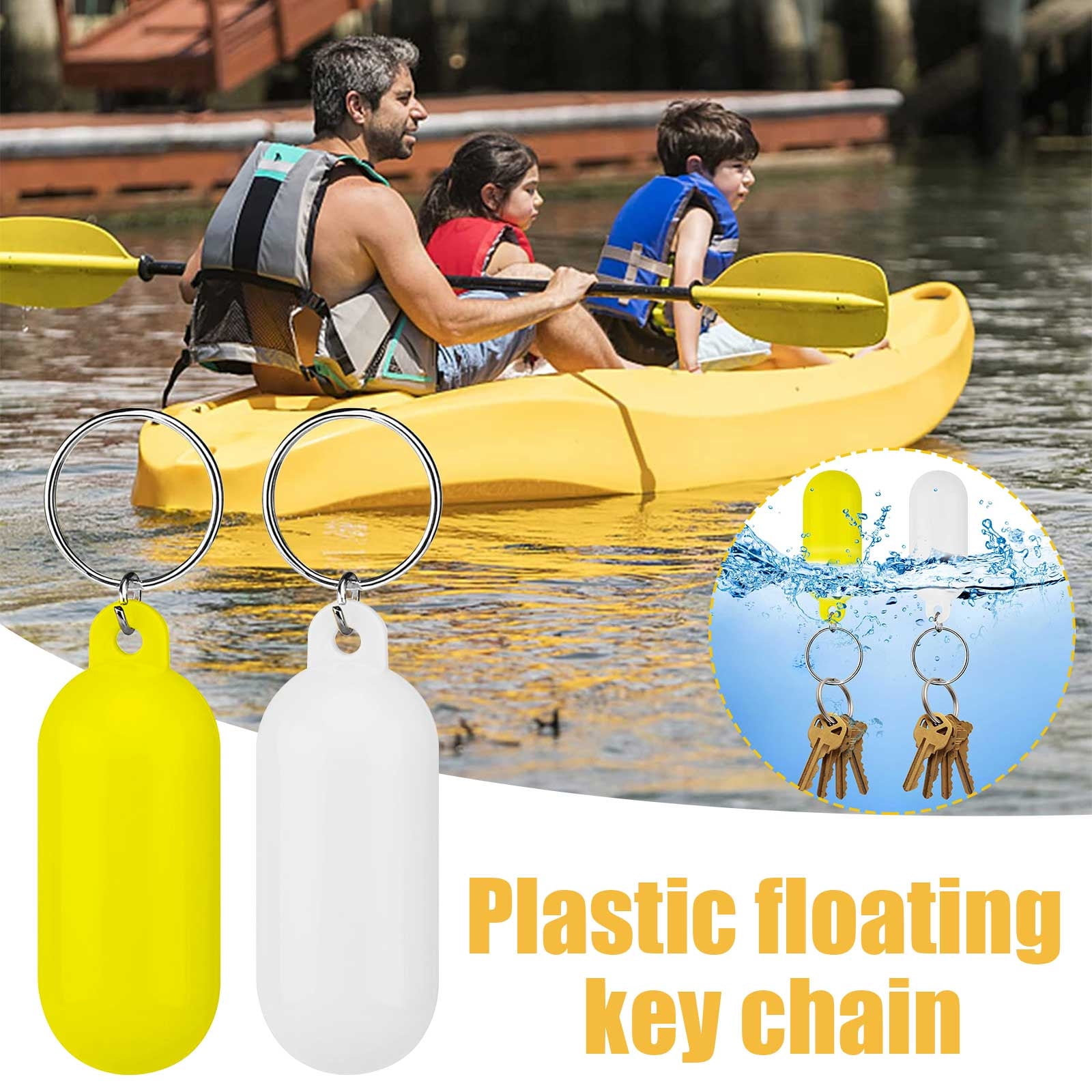 Isvgxsz New & Trending Clearance Floating Keyrings with Key Pack Water ...