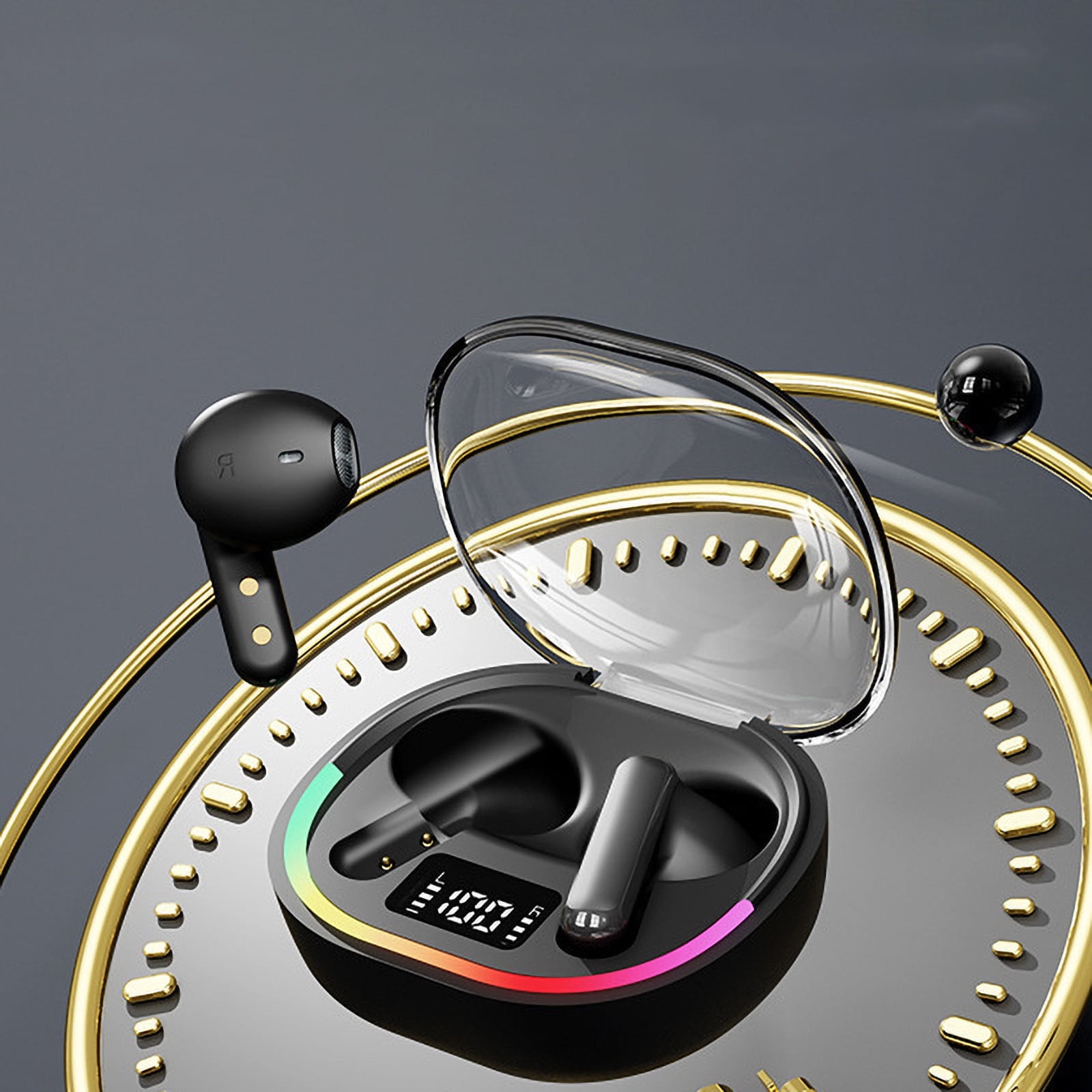 Isvgxsz New Wireless Bluetooth Headset Mini Bezel E-Commerce In-Ear ...