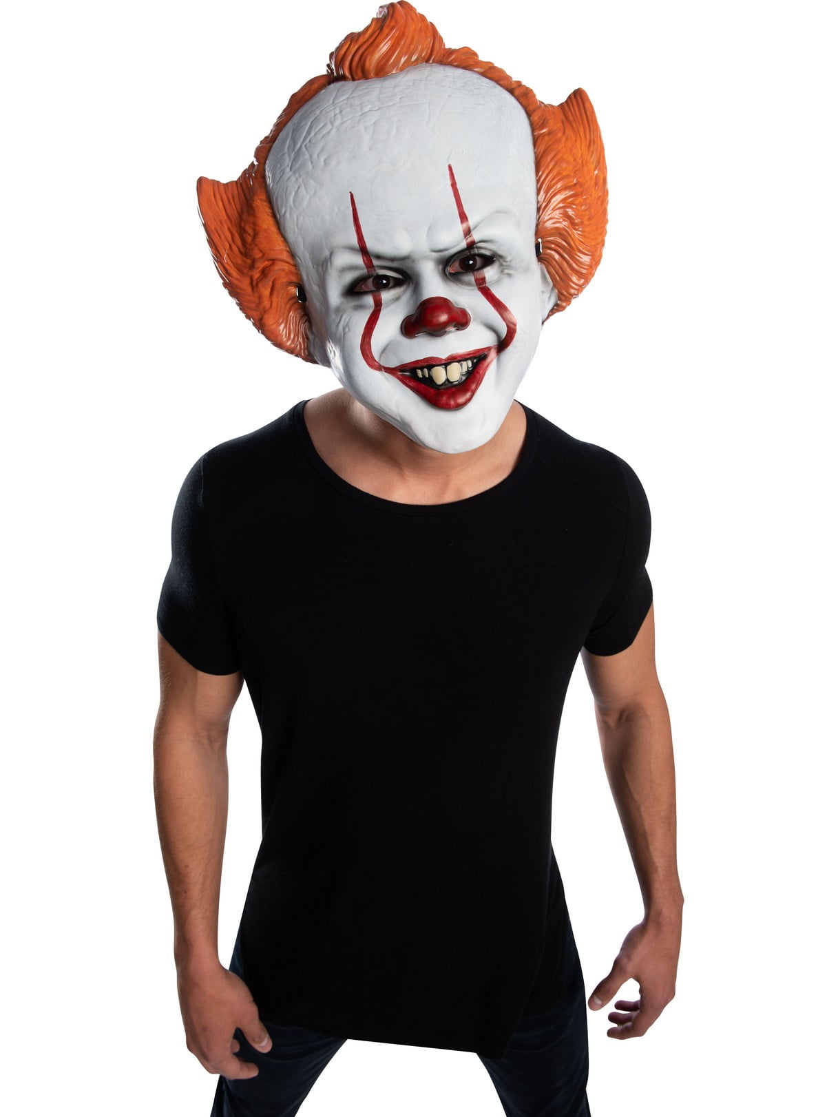 It 2 Movie Pennywise Vacuform Mask - Walmart.com
