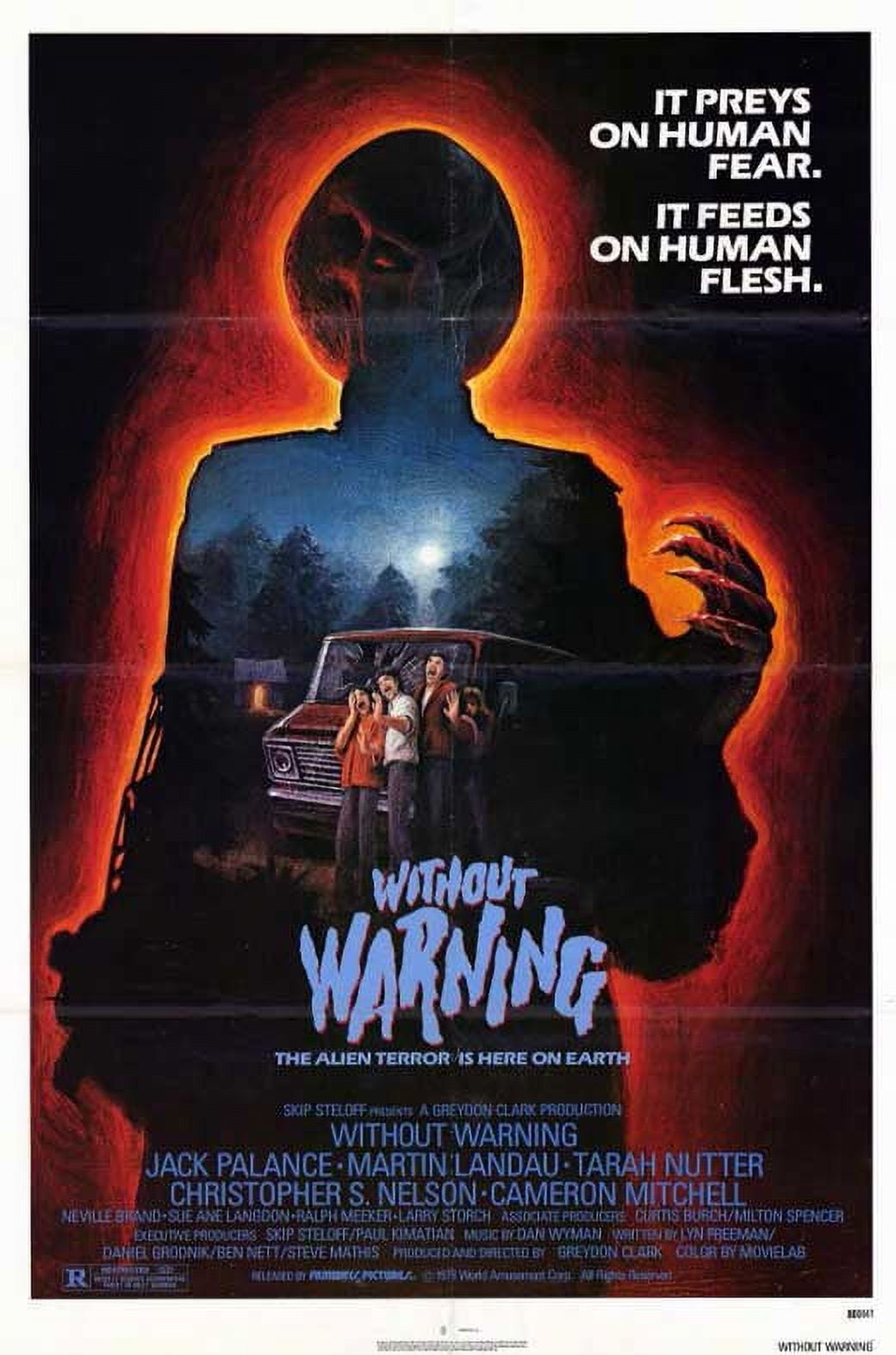It Came Without Warning - movie POSTER (Style B) (11" x 17") (1980 ...