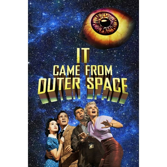 It Came from Outer Space (1953) Movie Poster 24x36 - Classic Sci-Fi Horror Art - Walmart.com