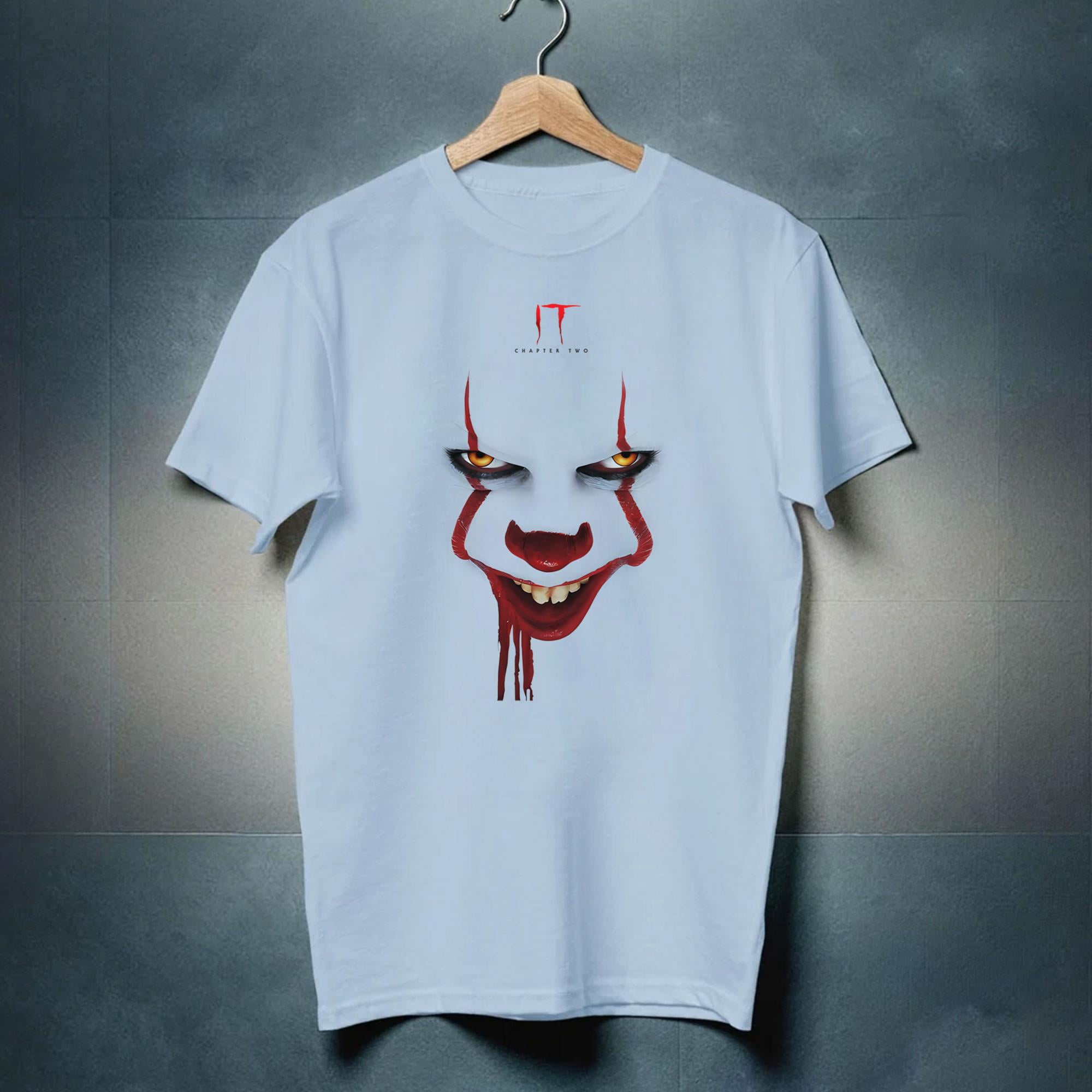 It Chapter 2 Men's Pennywise Poster Stare T-Shirt-TH49401 - Walmart.com