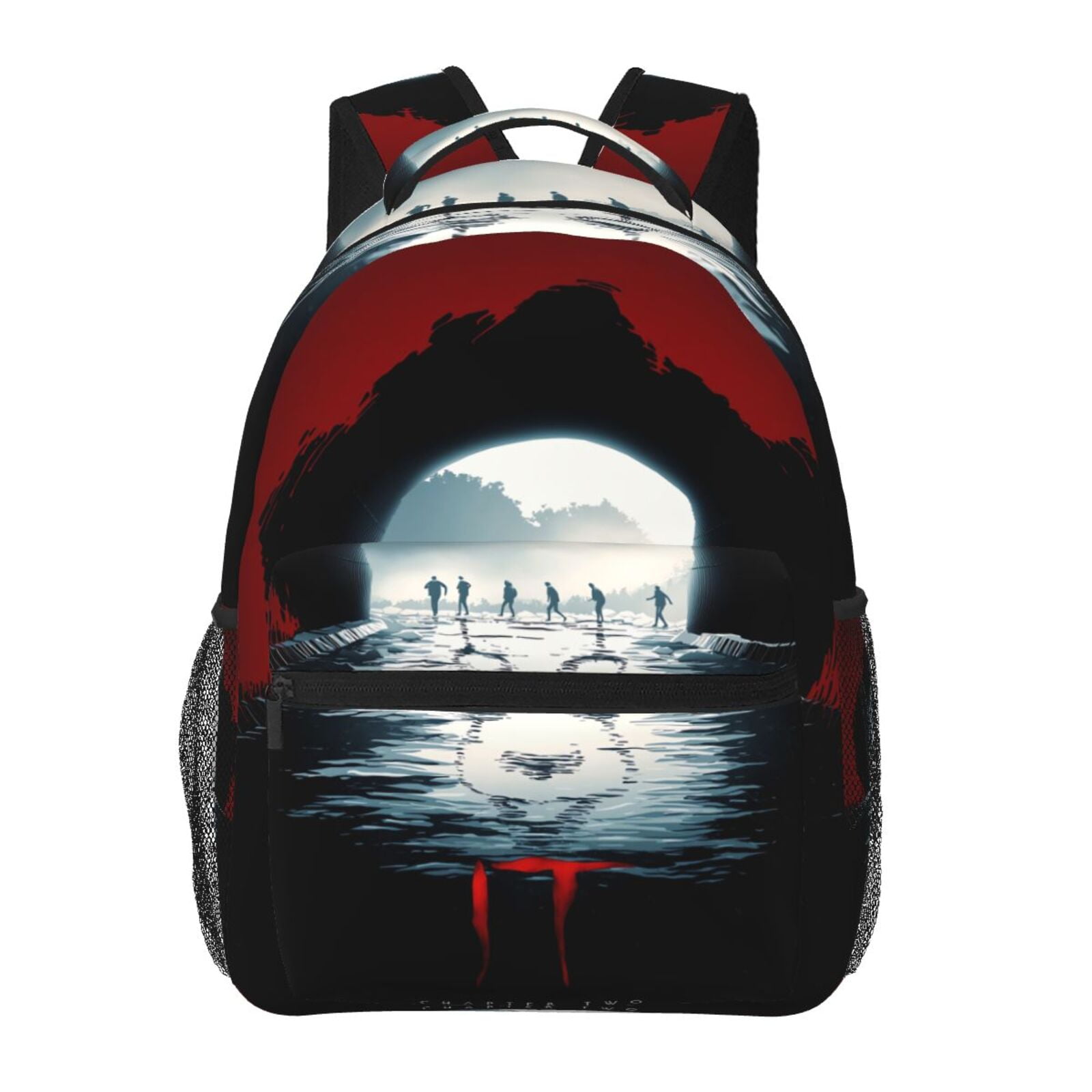 It Chapter 2 Pennywise Backpack Lightweight Bookbag Casual Daypack For ...
