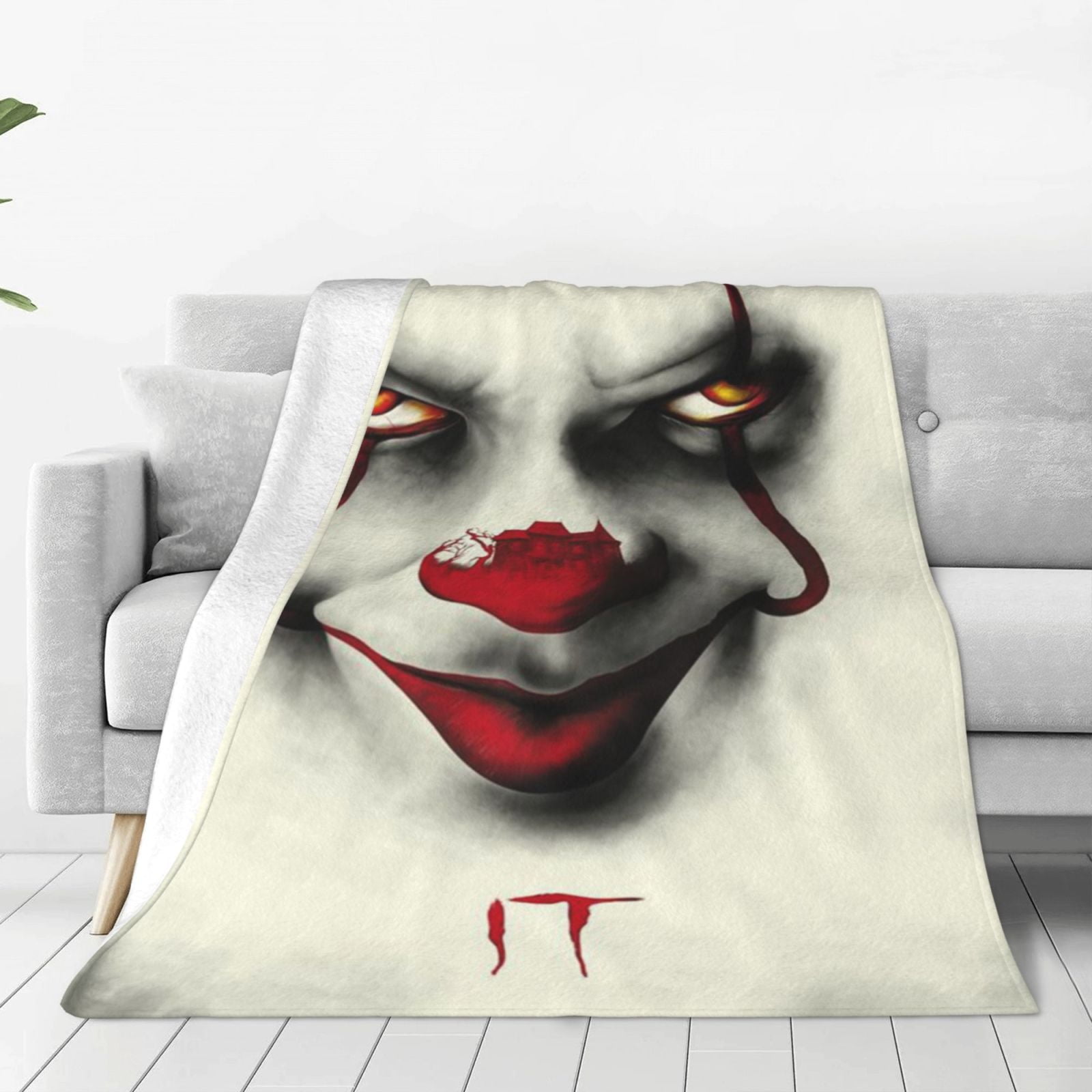 It Chapter 2 Pennywise Throw Blanket Couch Bed Sofa Soft Lightweight ...
