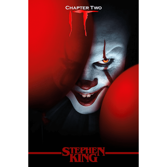 It Chapter Two 2019 Movie Poster 24x36 - Horror, Stephen King, Clown ...