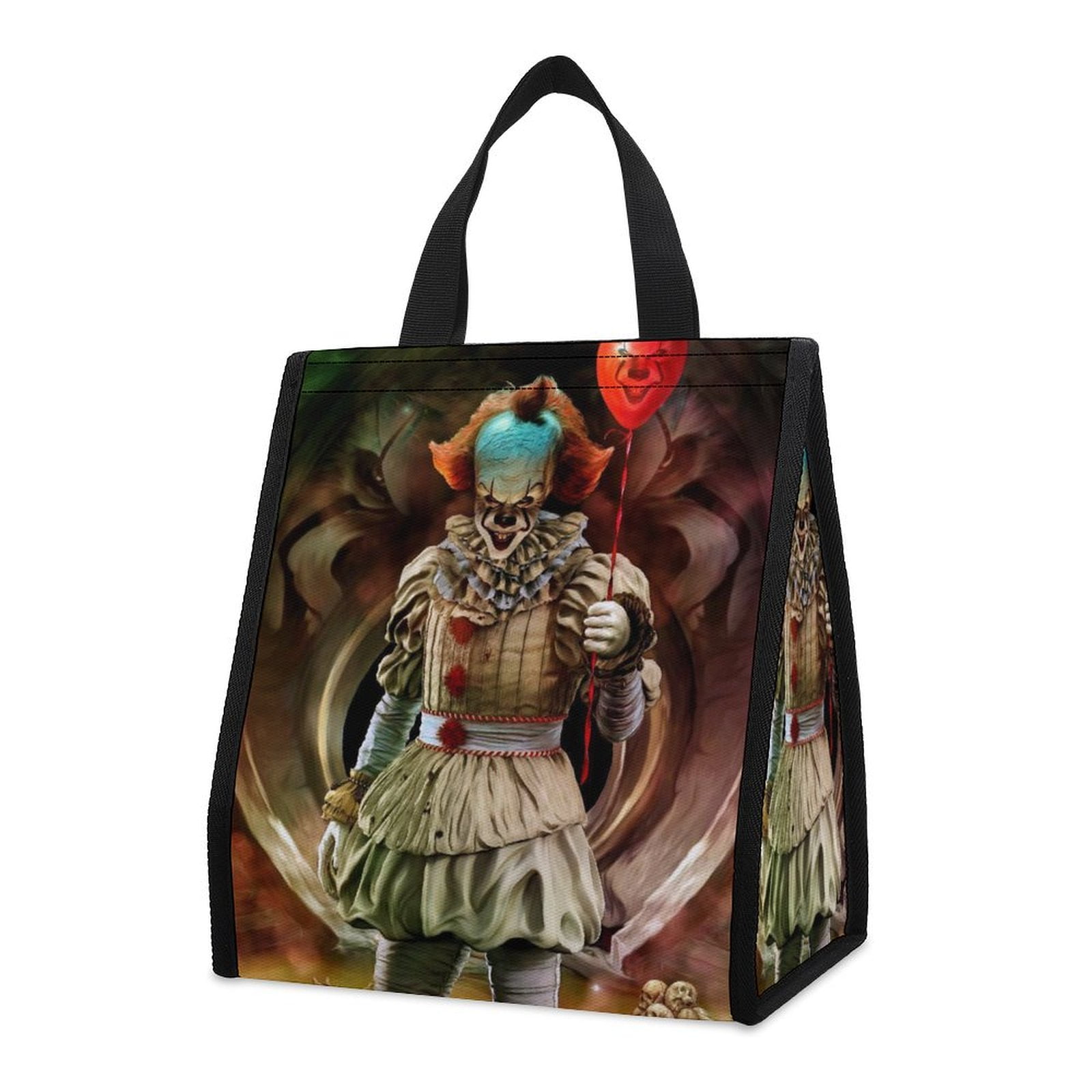 It Character Pennywise Portable Lunch Bag Folding Insulated Lunchbag ...