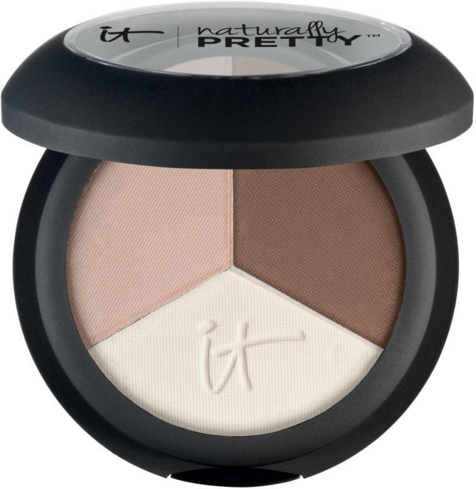 It Cosmetics Naturally Pretty Anti-aging Luxe Eyeshadow Trio, Matte ...