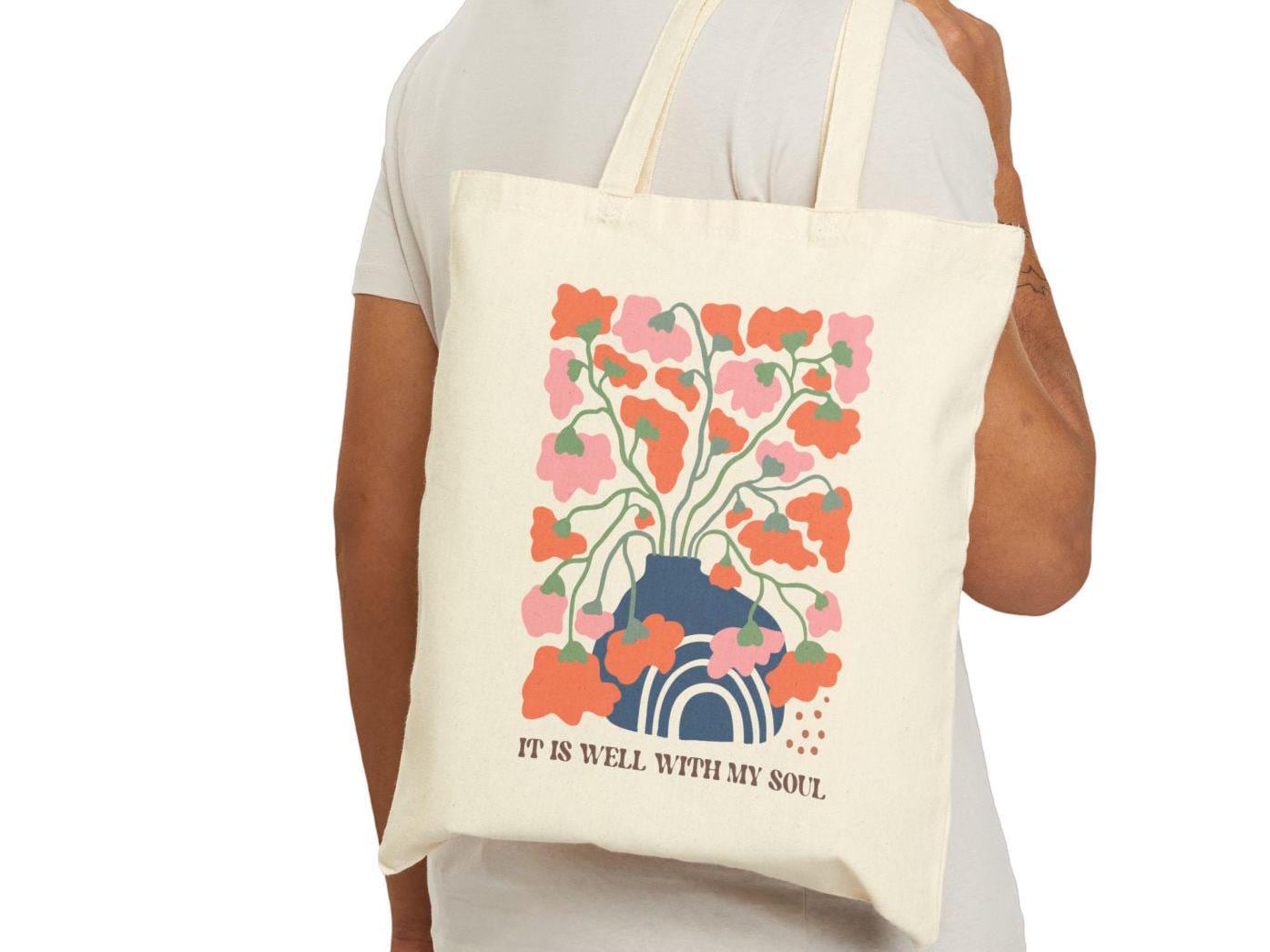 It Is Well with My Soul Tote | Bible Bag | Faith Gift | Religious Tote ...