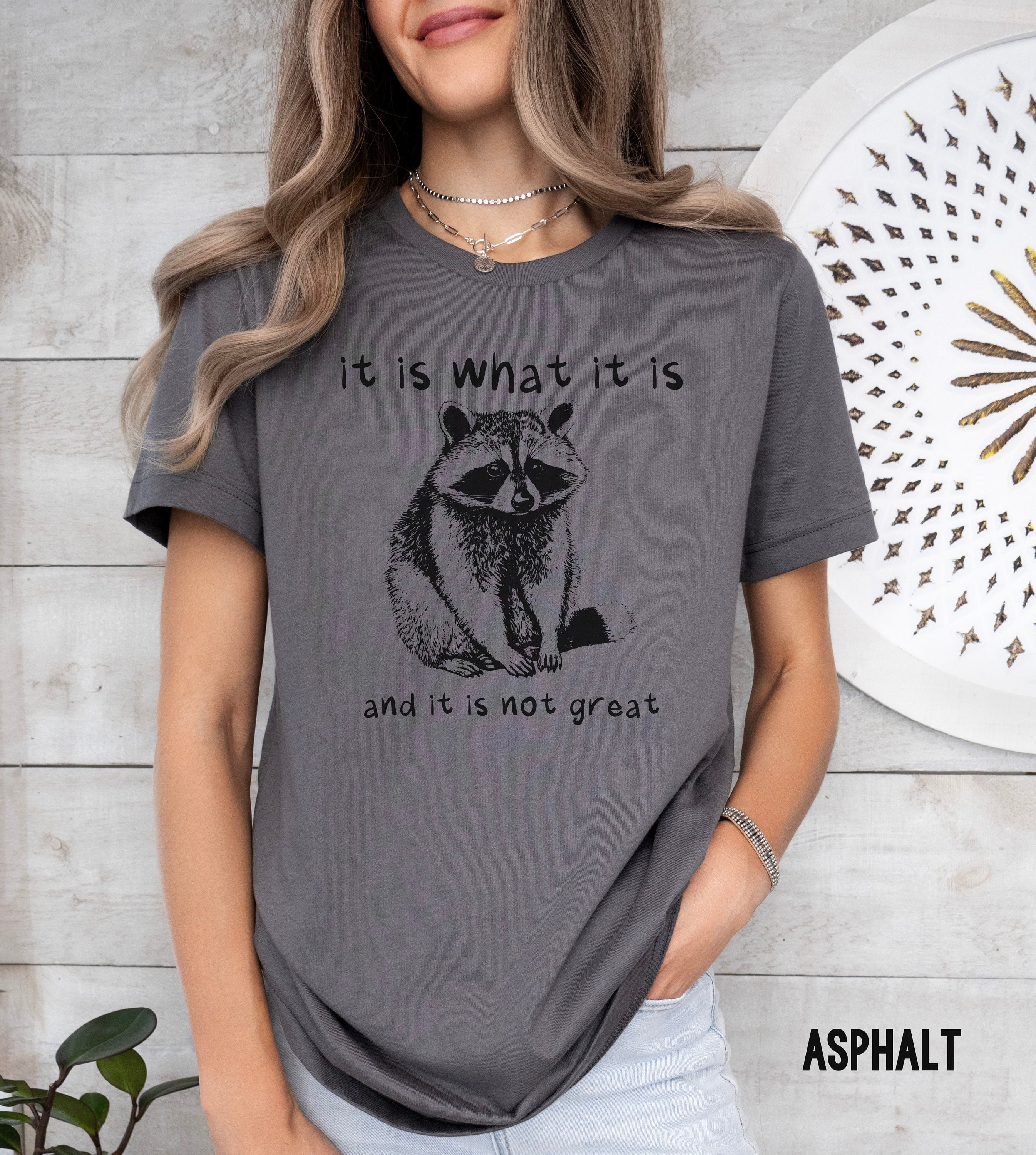It Is What It Is And It Is Not Great Shirt, Funny Shirt Women, It Is ...