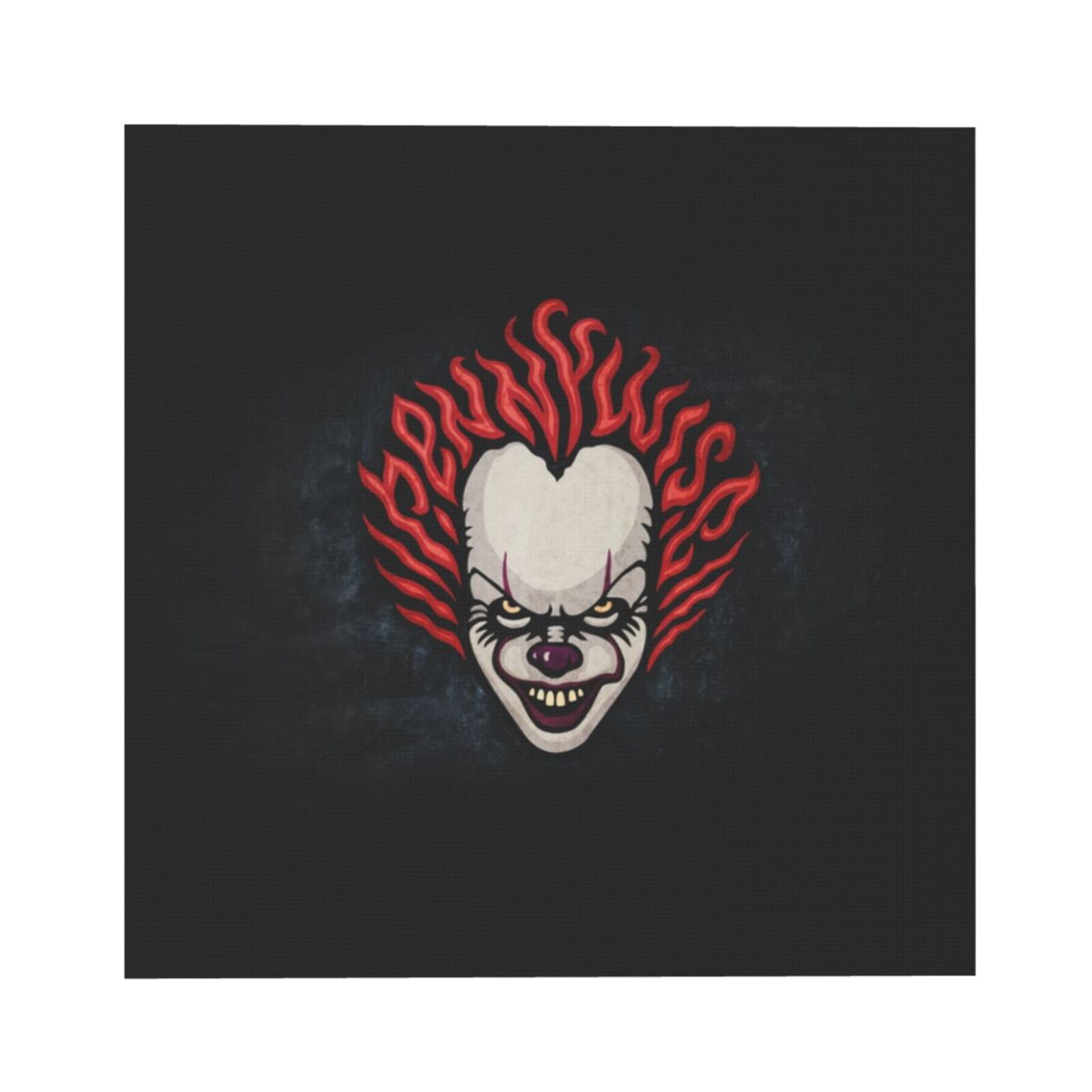 It Pennywise Clown Canvas Decorative Poster Square Unframe Wall Poster ...