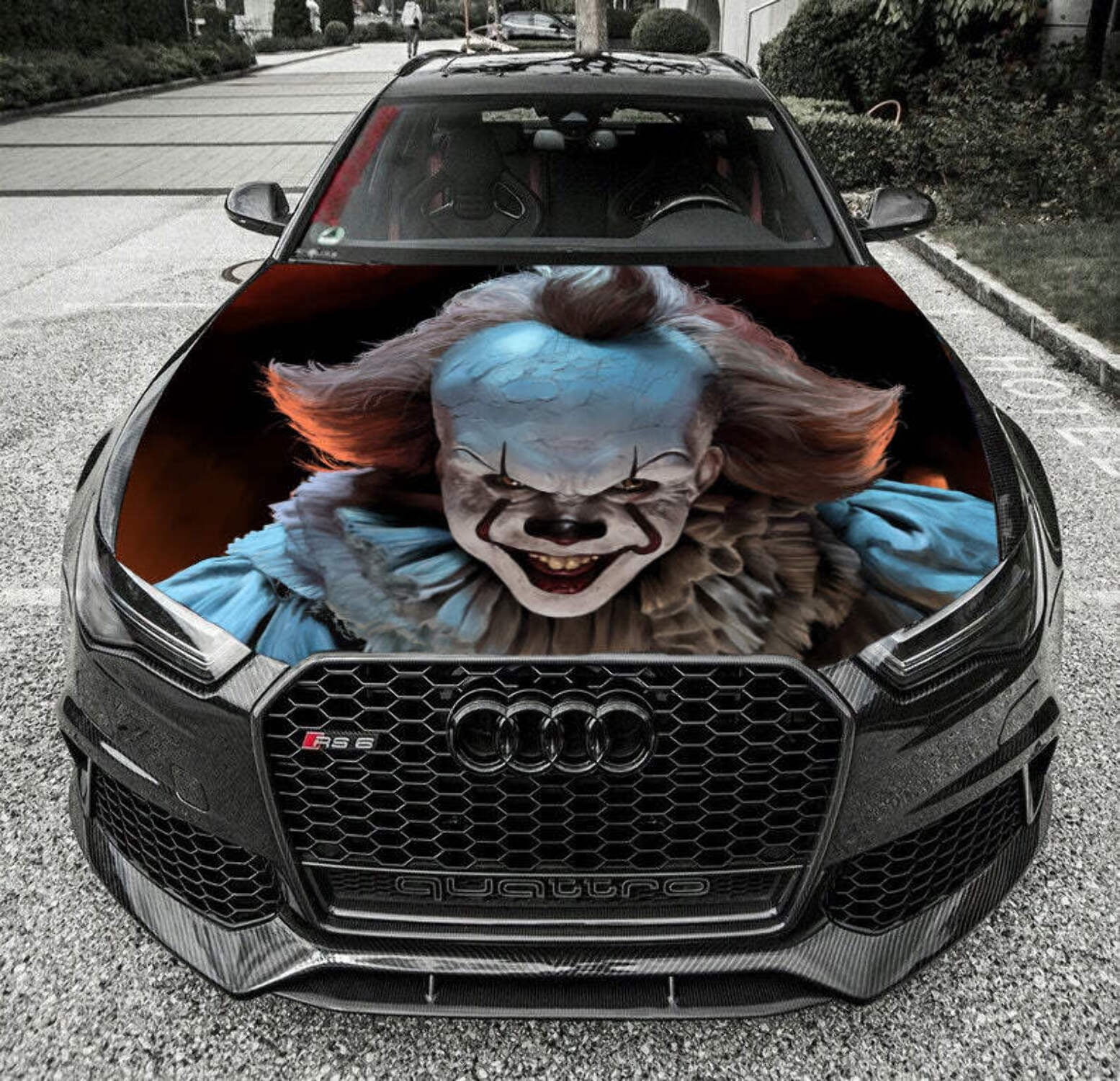 It Pennywise Hood Wrap Vinyl Graphic Decal Sticker Wrap Car or Truck ...