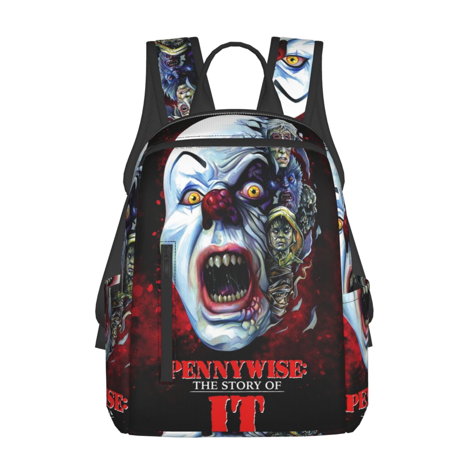 It Pennywise Movie Backpack Unisex Daypack Adjustable Lightweight ...