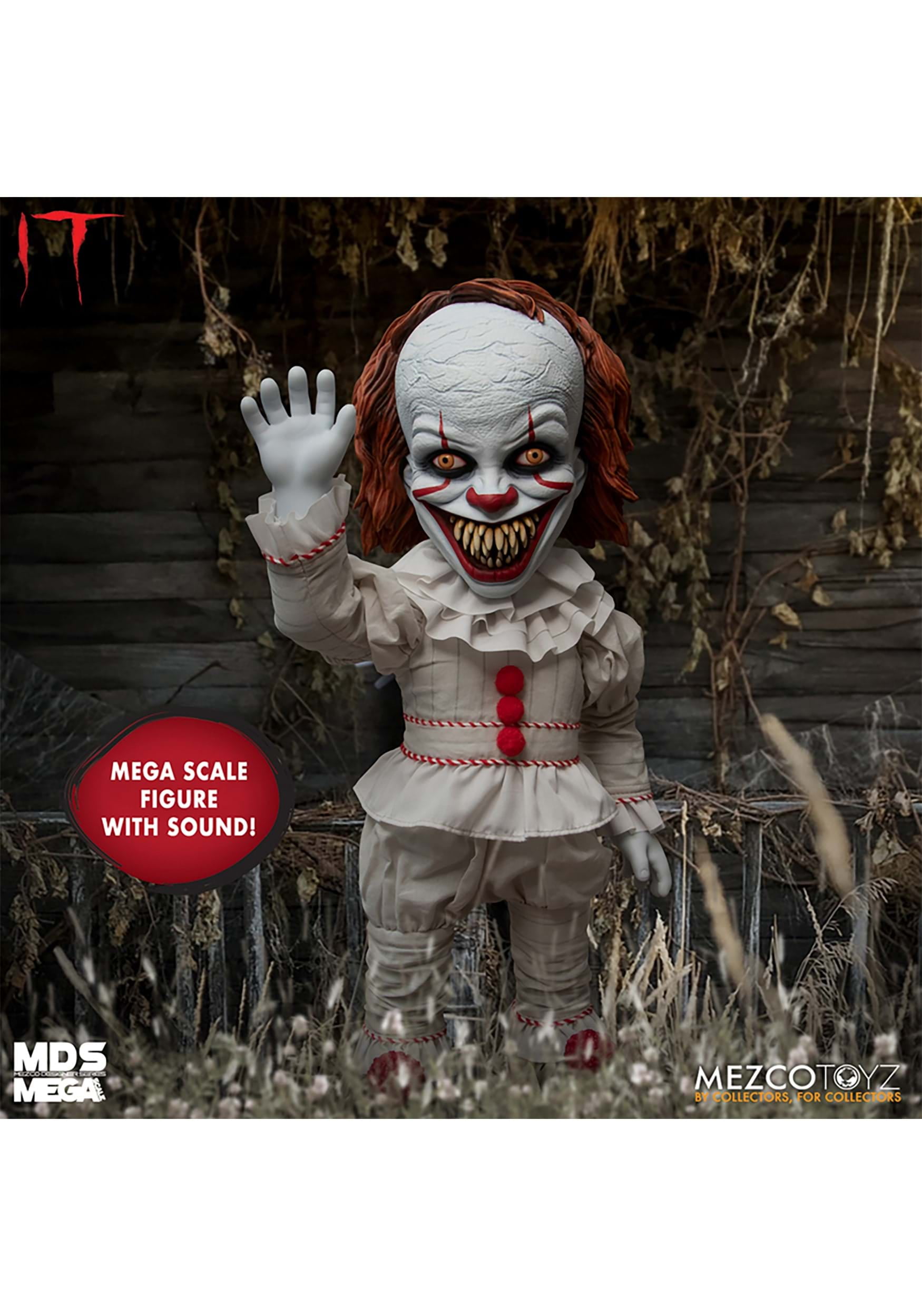 It Pennywise Movie Mega Sinister With Sound Figure - Walmart.com