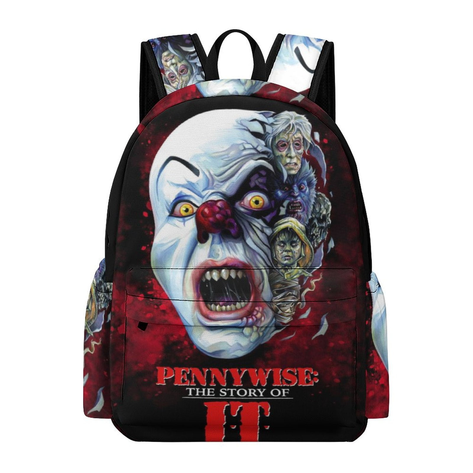 It Pennywise Movie Schoolbag Backpack Daypack Student Satchel Bookbag ...