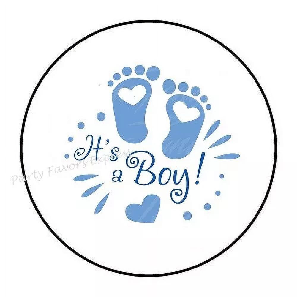 DOPASTICKER It'S A Boy Baby Shower Perfect For Water Bottles, Laptops ...