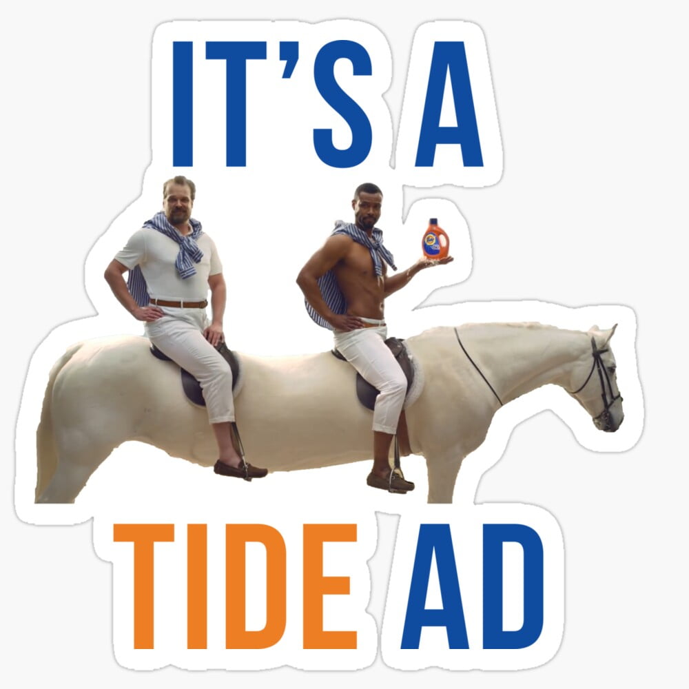 It'S A Tide Ad Superbowl Commercial 2018 Old Spice Sticker Phone Decal ...