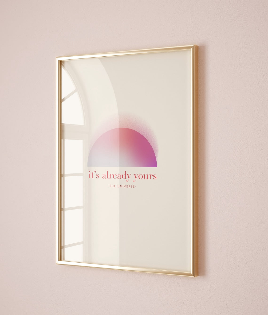 It'S Already Yours Manifestation Poster Manifest Poster Mindfulness ...
