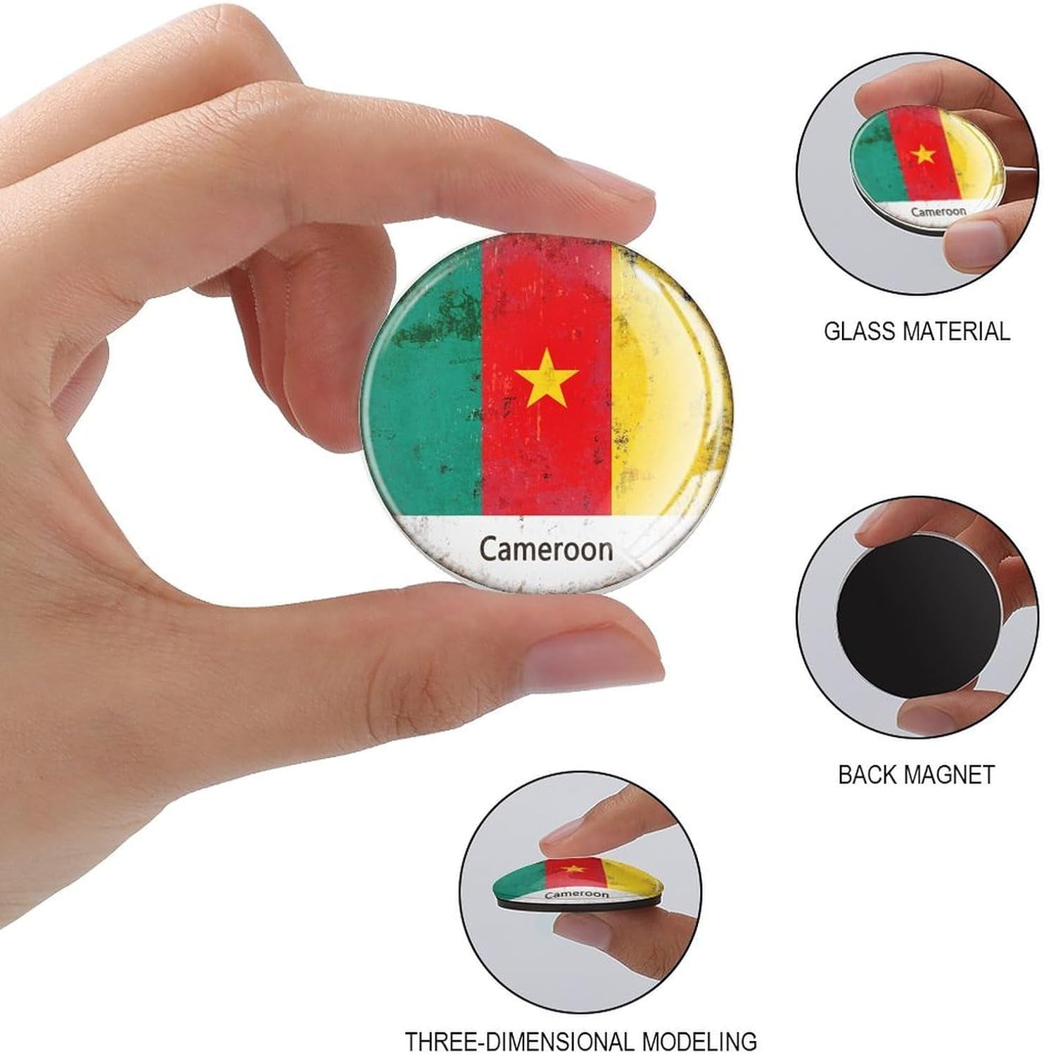It'S In My Dna Cameroon Flag Fridge Magnets Magnetic Whiteboard For ...