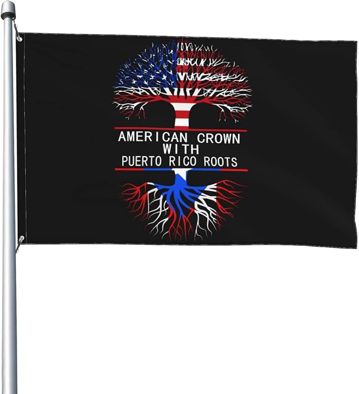 It'S In My Dna Puerto Rico Flags 4x6 Ft Banner Patio Lawn & Garden ...