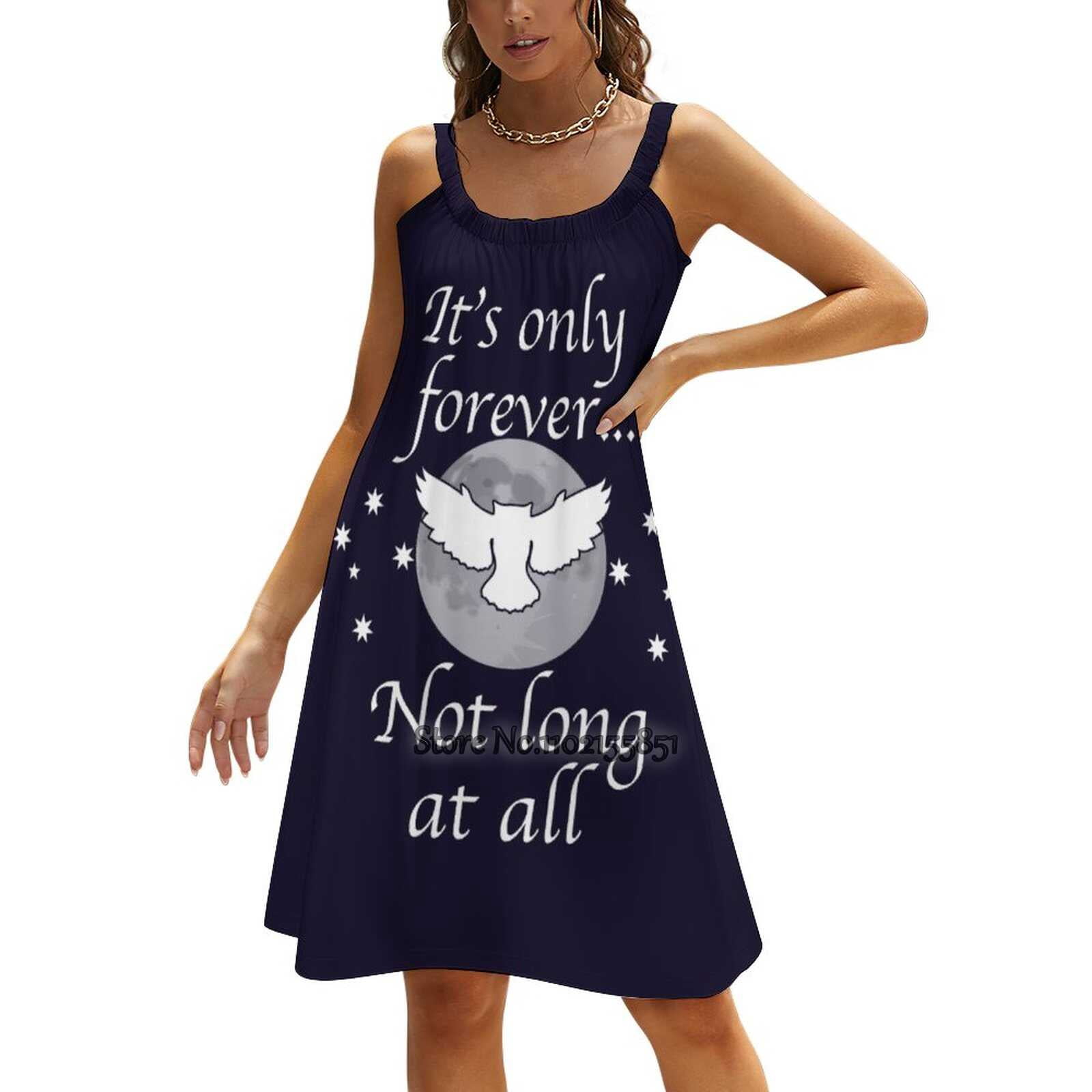 It'S Only Forever Not Long At All Back Lacing Backless Dress Square ...