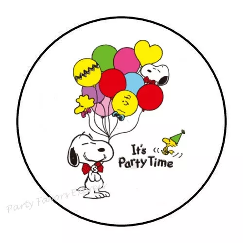 It'S Party Time Sticker Party Favors Sticker Envelope Seals Labels ...