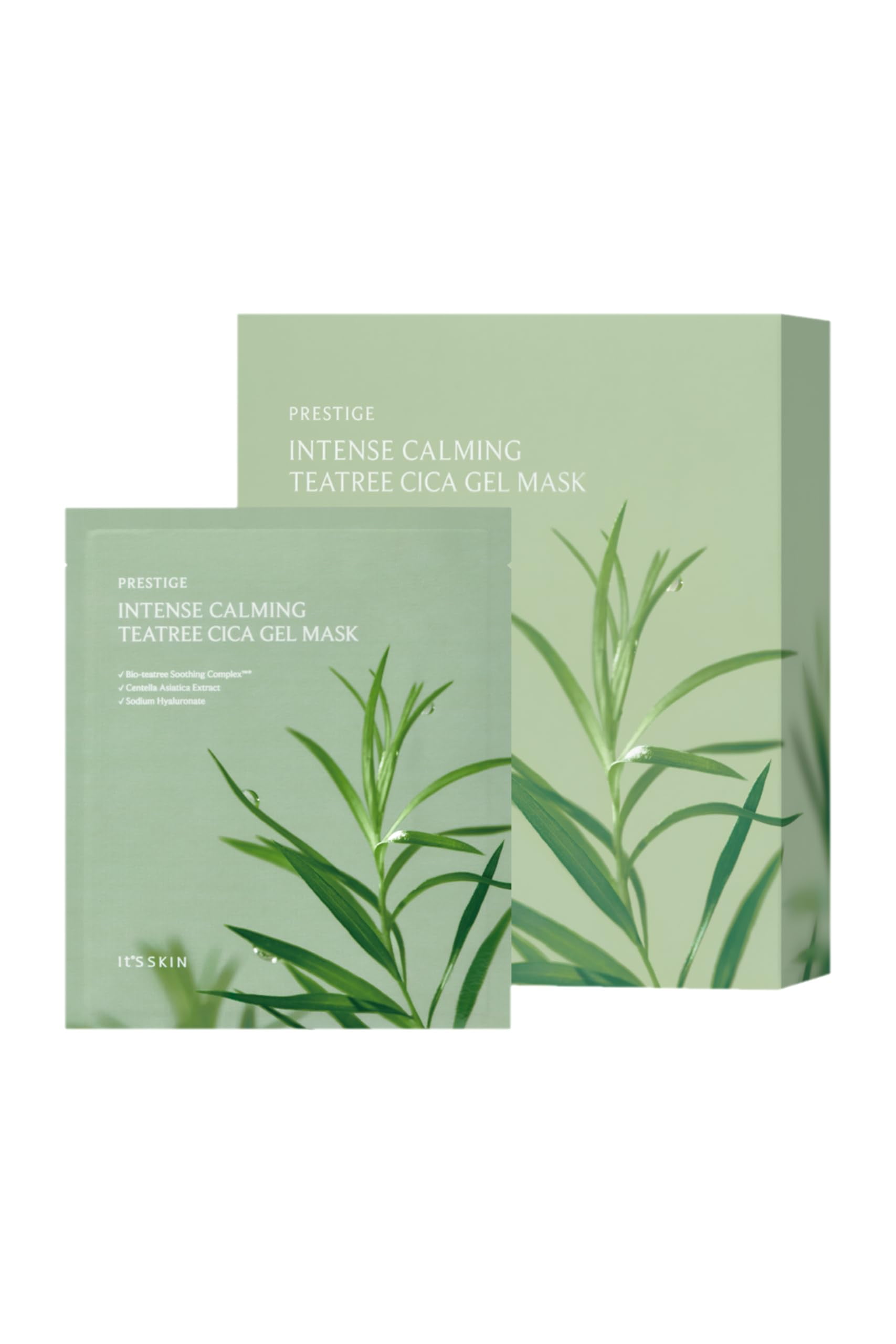 It'S SKIN Prestige Intense Calming Teatree Cica Gel Mask(10ea) C80 ...