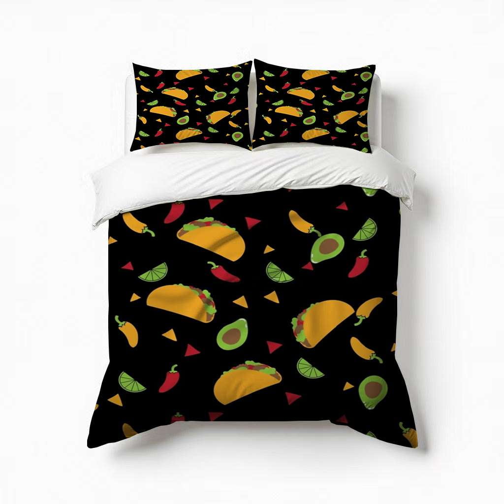 It’S Taco Tuesday Everyday! Bedding Set 3 Pcs Soft Microfiber Quilt ...