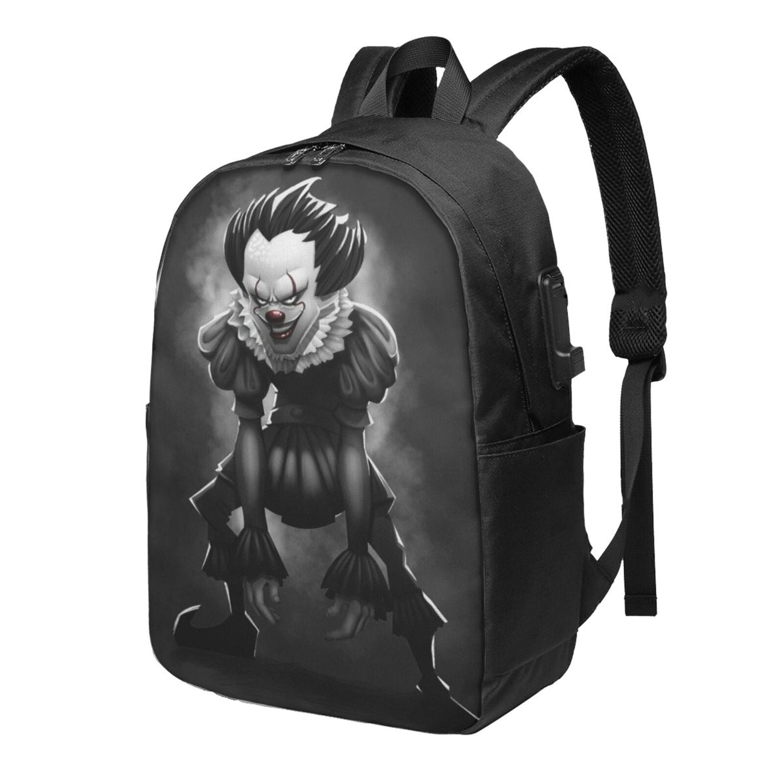 It Scary Pennywise Backpack Laptop Daypack School Bag Bookbag Student ...