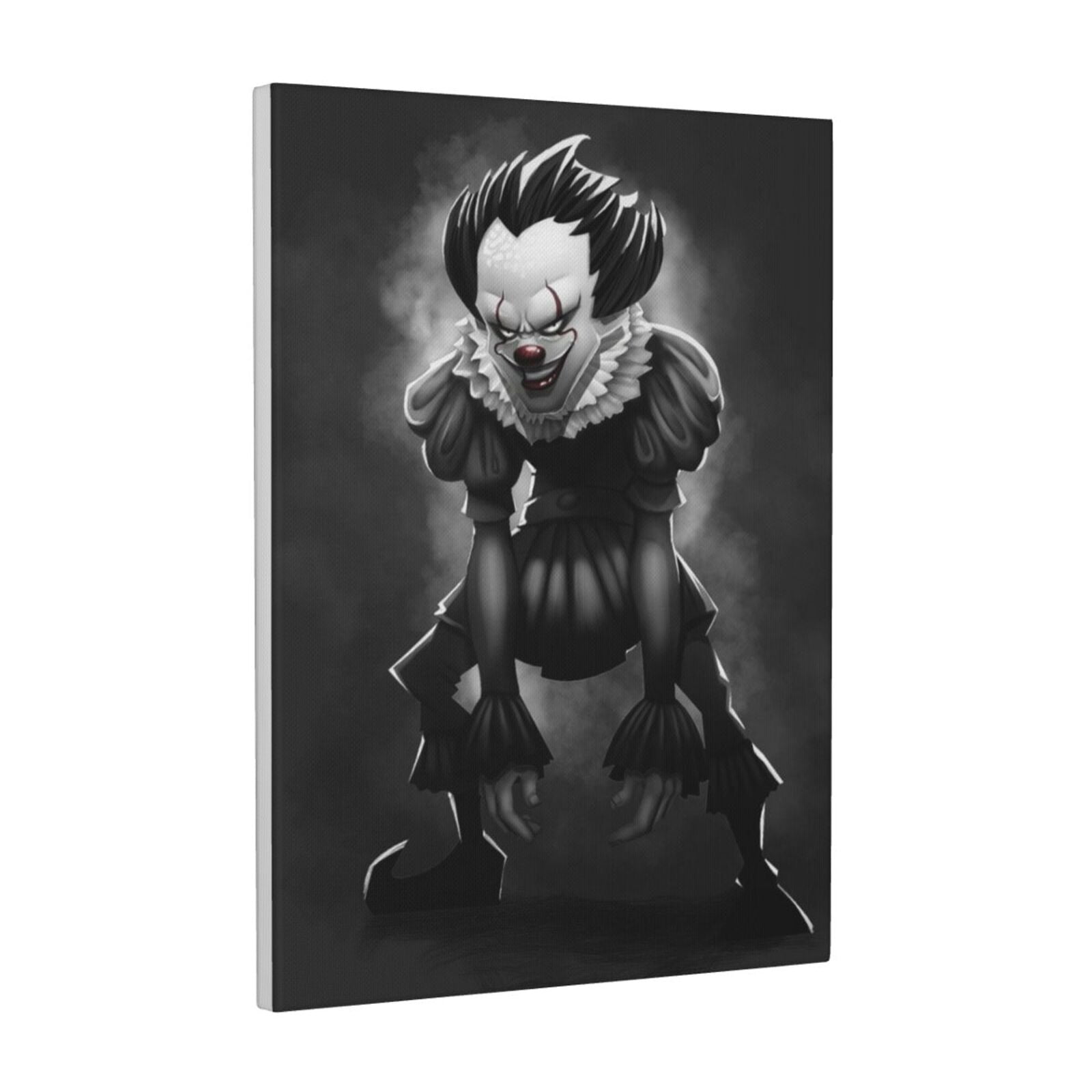 It Scary Pennywise Canvas Decorative Picture Frame Wall Poster Art ...