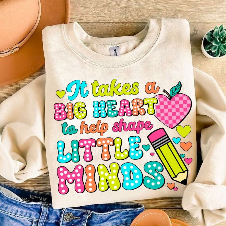 It Takes A Big Heart To Help Shape Little Minds Groovy Teacher Teacher ...