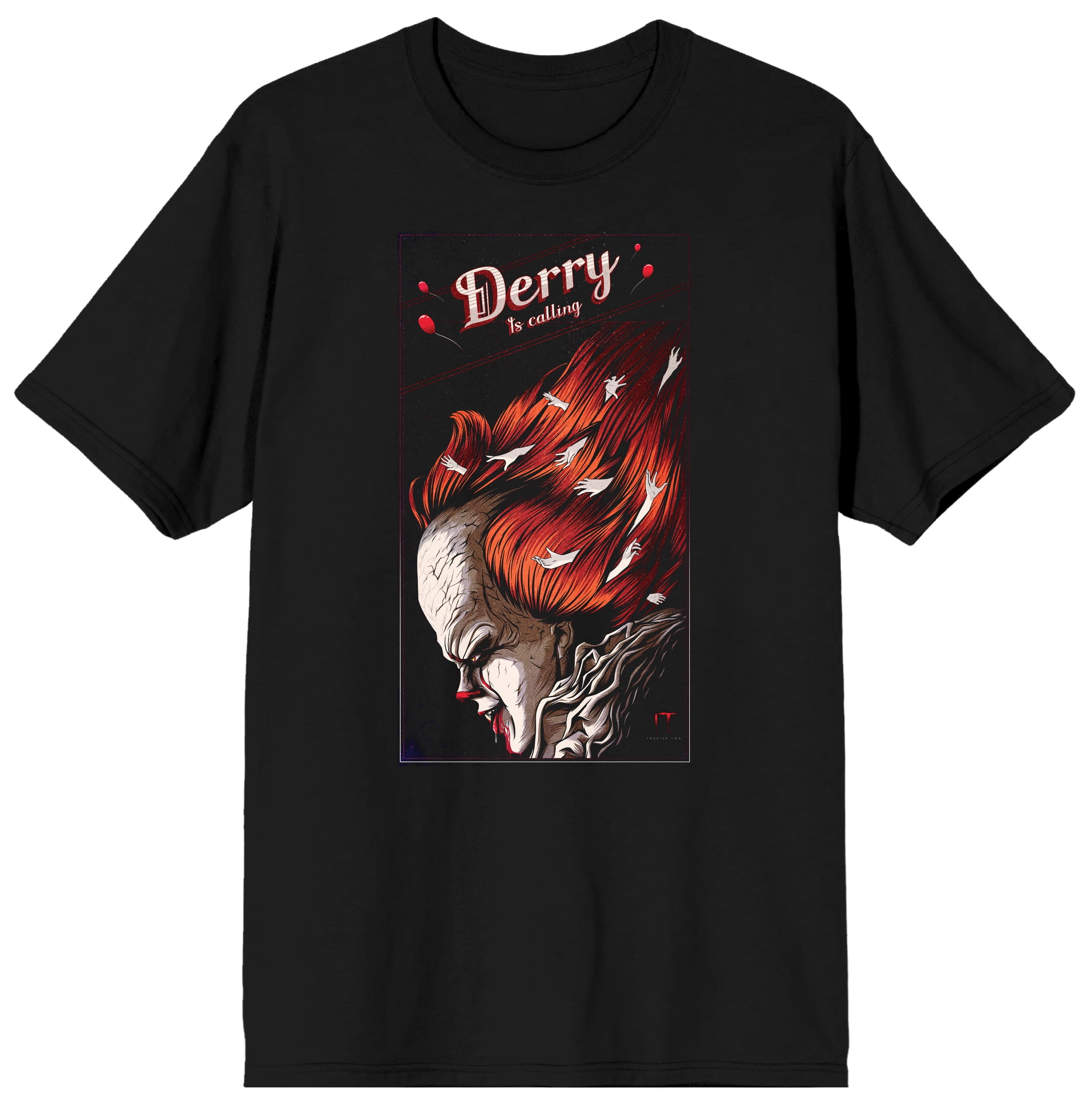 It The Movie Pennywise Men's Graphic T-shirt-L - Walmart.com