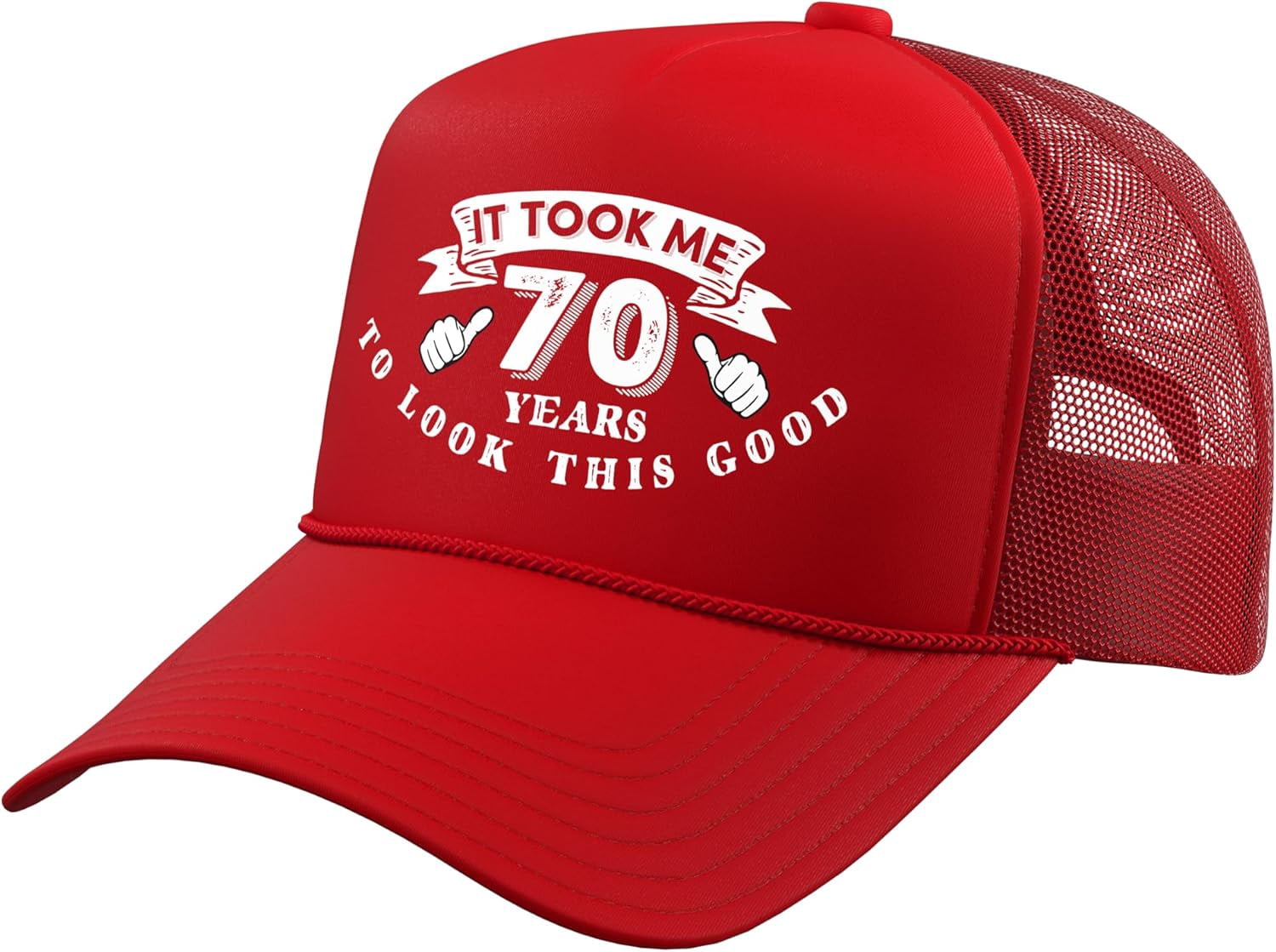 It Took Me 70 Years to Look This Good 70th Birthday Trucker Hat ...