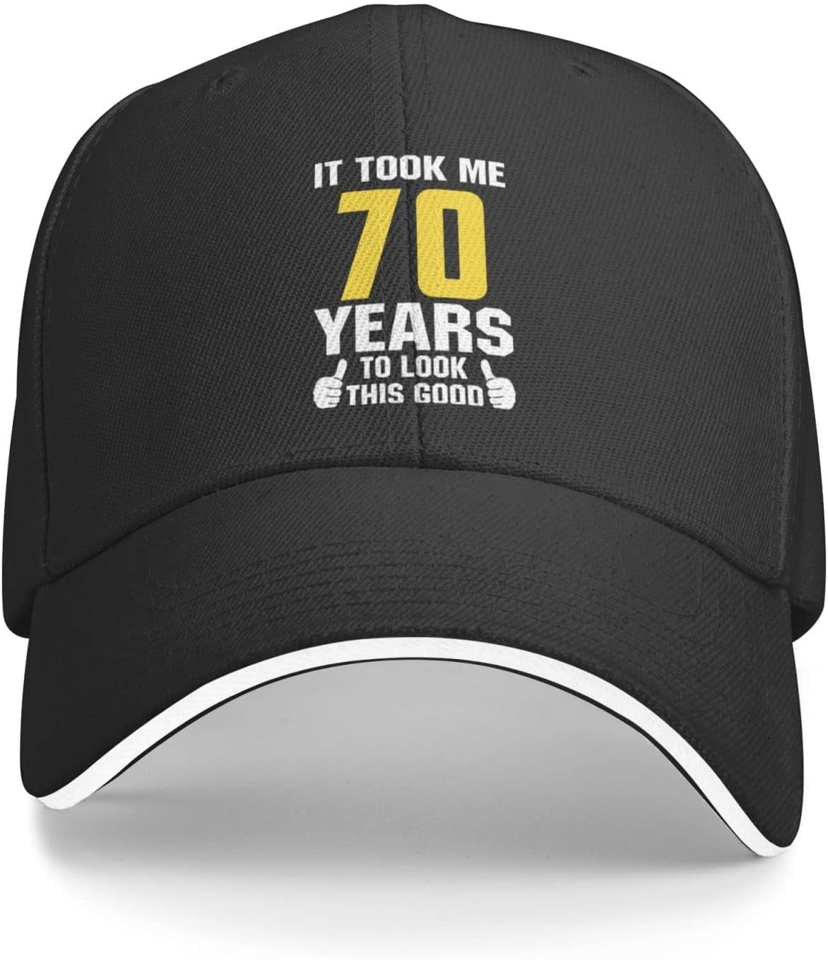 It Took Me 70 Years to Look This Good Baseball Cap 70th Birthday Gifts ...